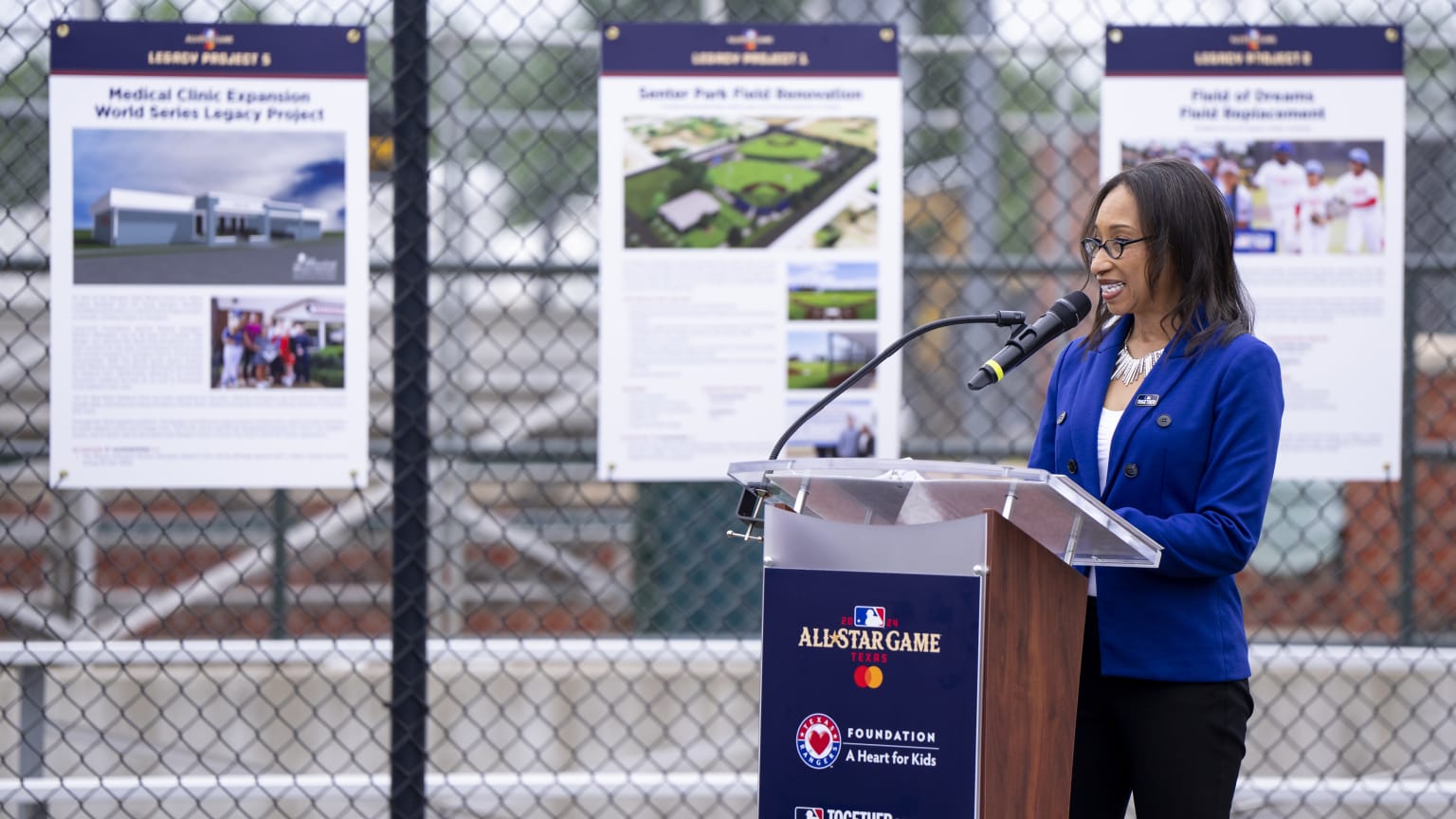 Rangers making progress on 2024 All-Star Legacy initiative