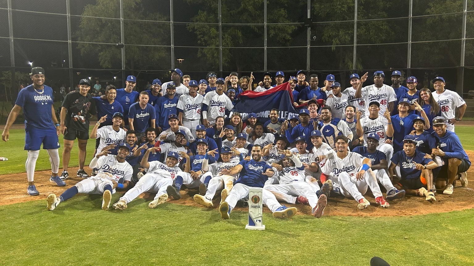 Rookie-level Dodgers win 2024 Arizona Complex League crown