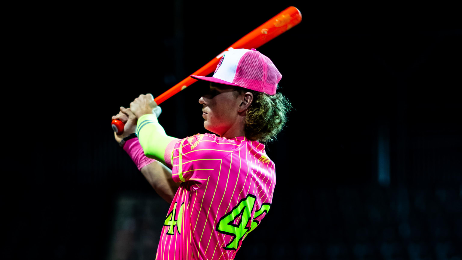 Cosmic Baseball brings black lights to Chili Peppers' field
