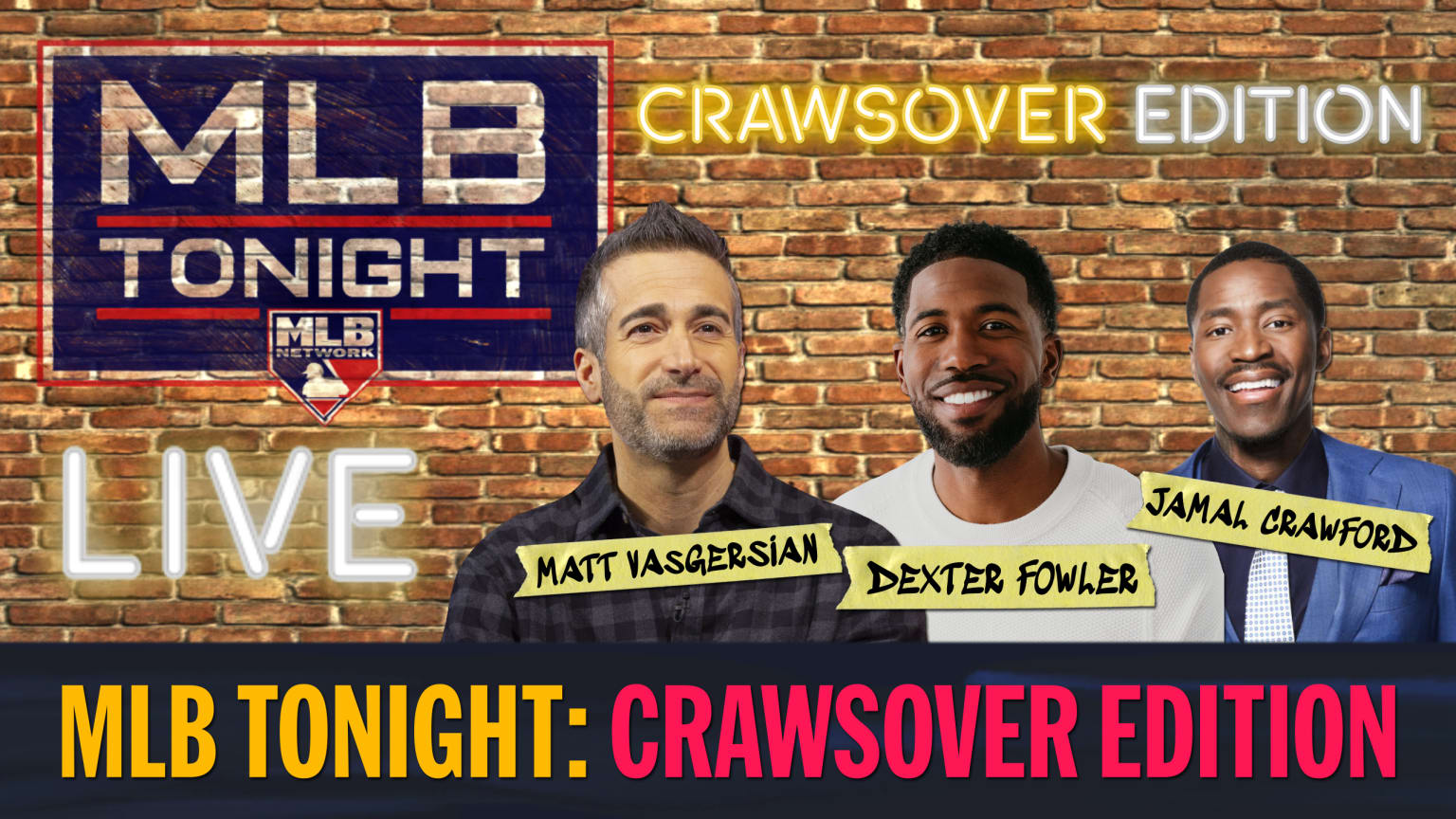 Dexter Fowler, Jamal Crawford host MLB Tonight: Crawsover Edition