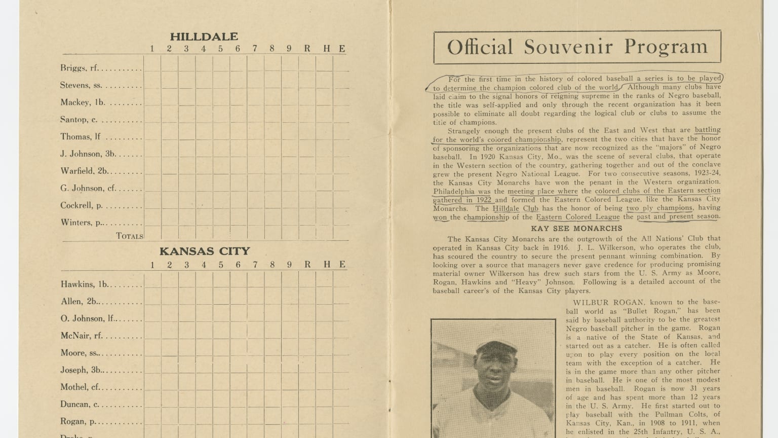 1924 Negro Leagues World Series 100 years later