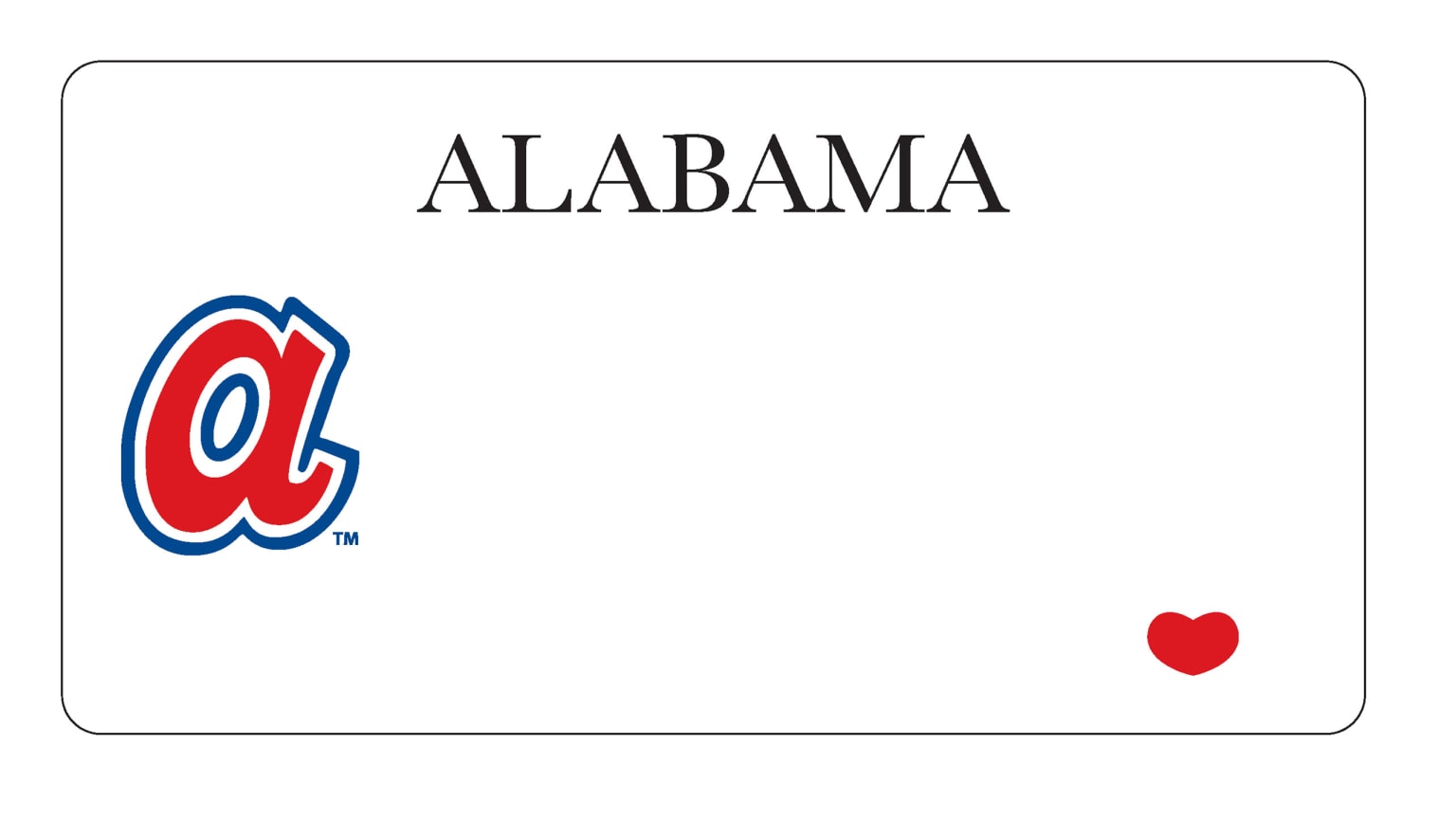 License Plates | Atlanta Braves