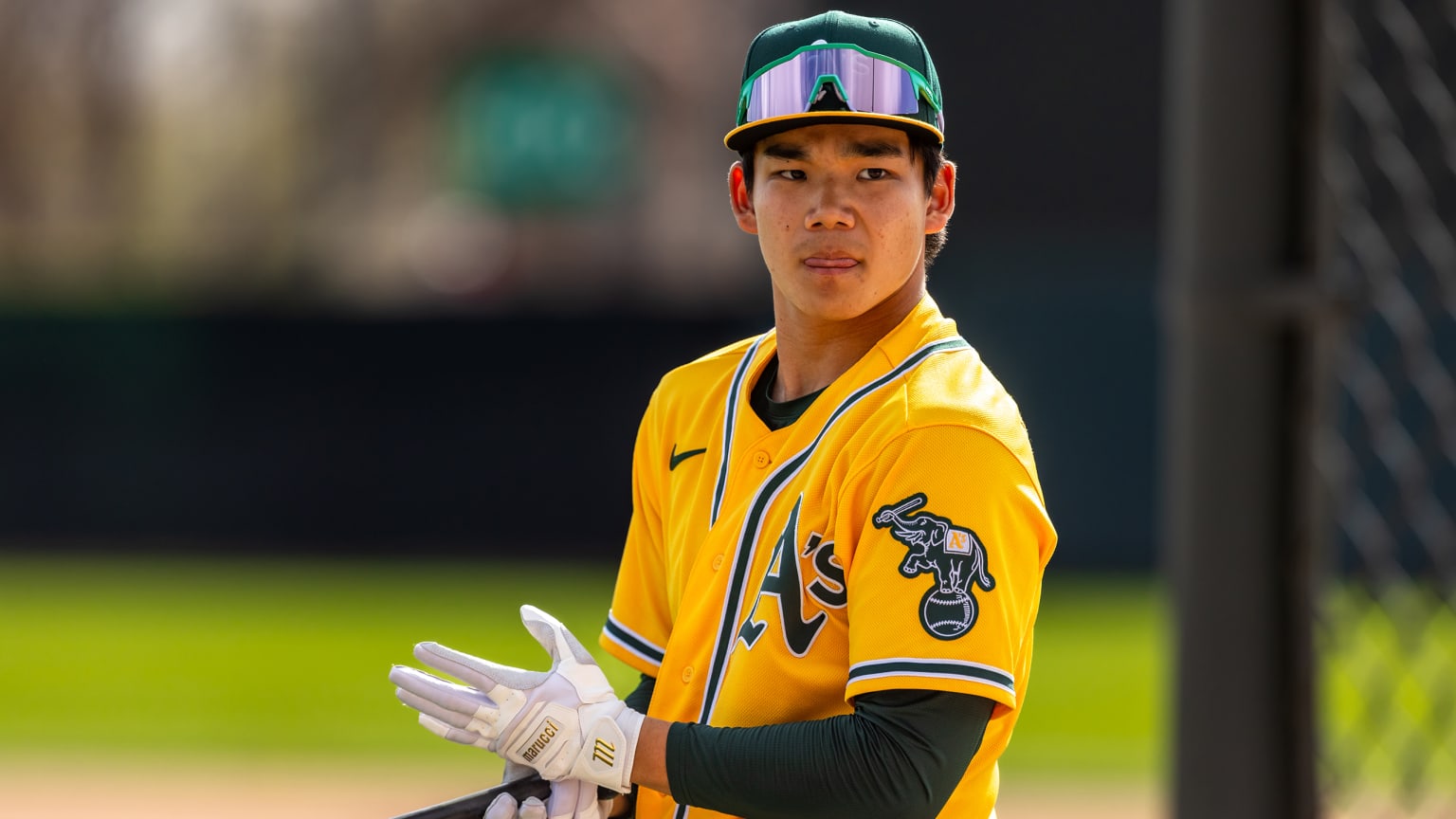 Shotaro Morii is an exciting two-player addition for Athletics