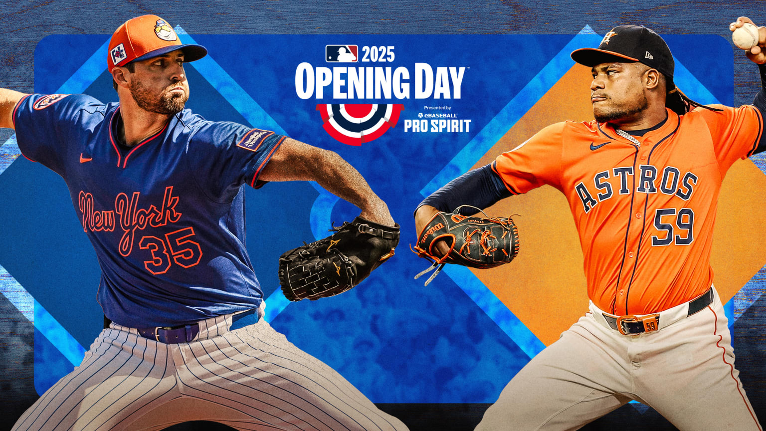 Mets, Astros 2025 Opening Day starters