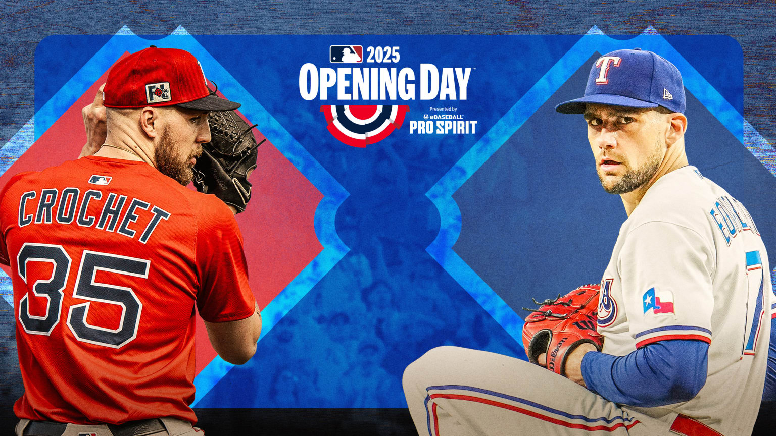 Red Sox, Rangers 2025 Opening Day starting pitchers