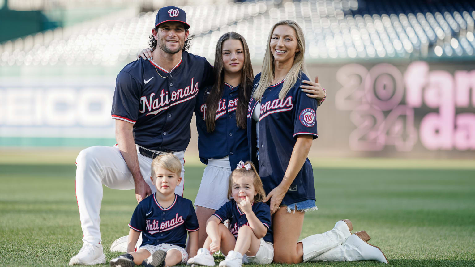 Kyle Finnegan grateful for wife Rachel on Mother's Day