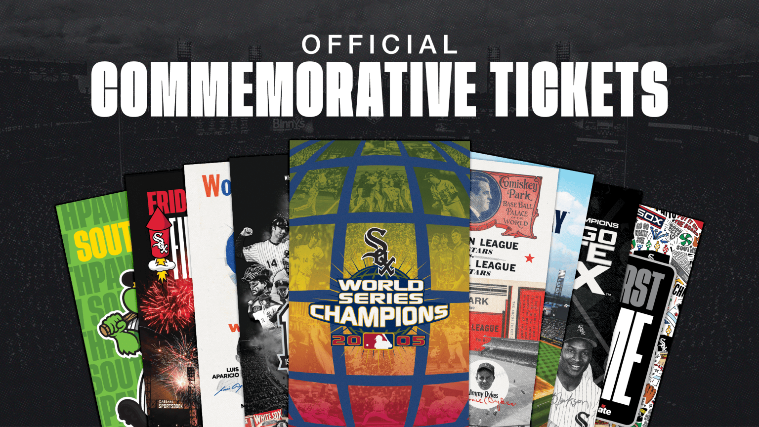 Commemorative Tickets | Chicago White Sox