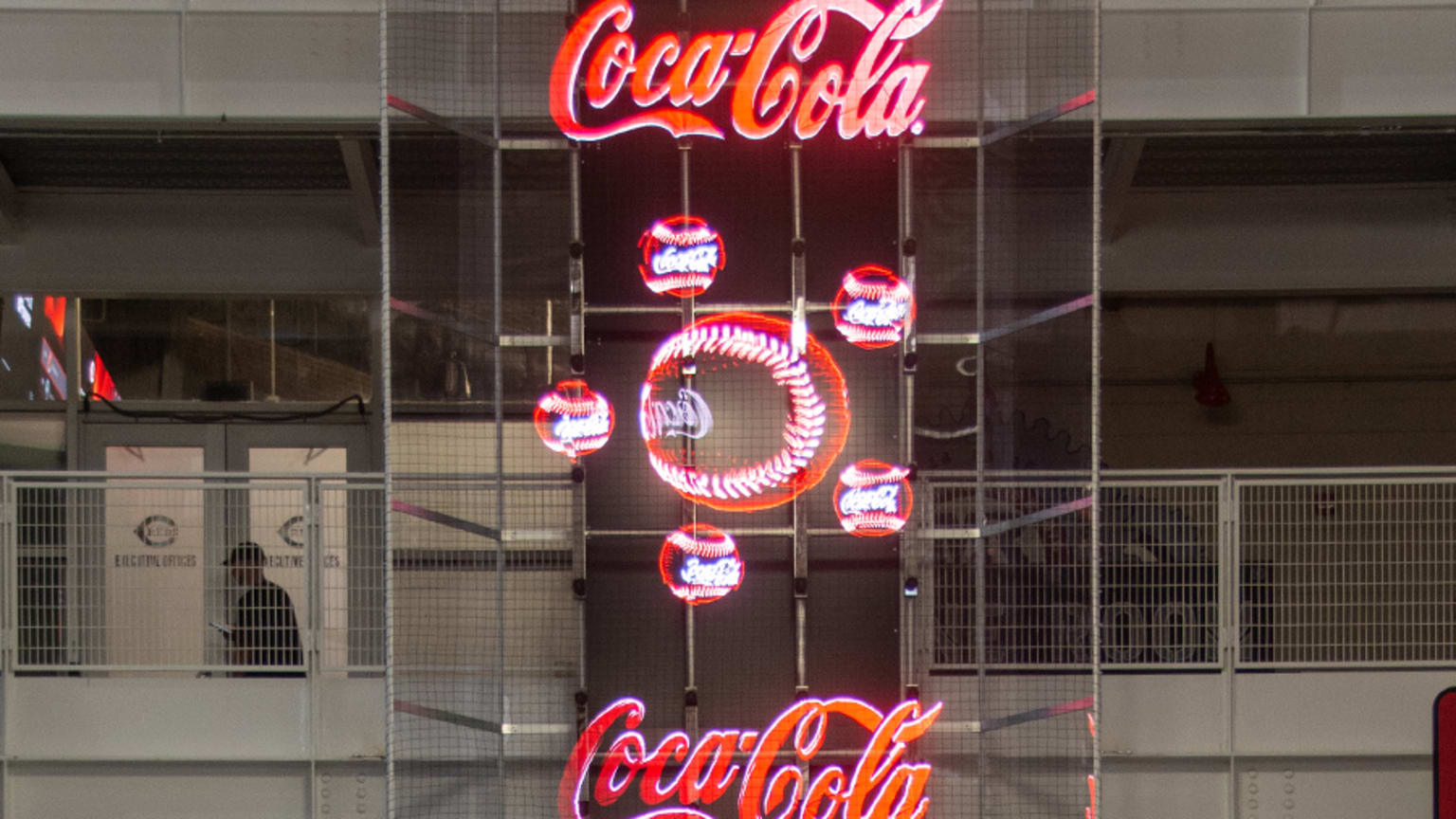 Reds debut holographic wall at GABP