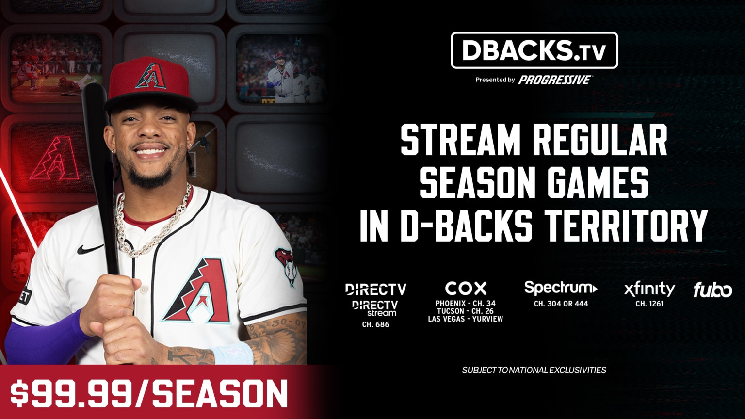 DBACKS.TV returns for 2026