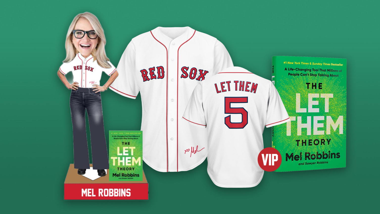 Mel Robbins presents 'Let Them' Night | Boston Red Sox