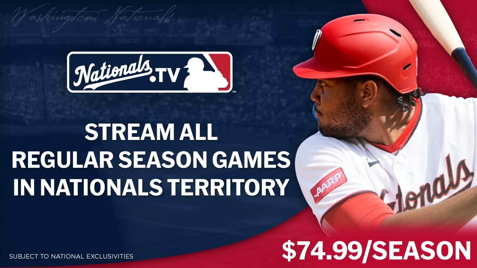 Nationals.TV is here for 2026 season