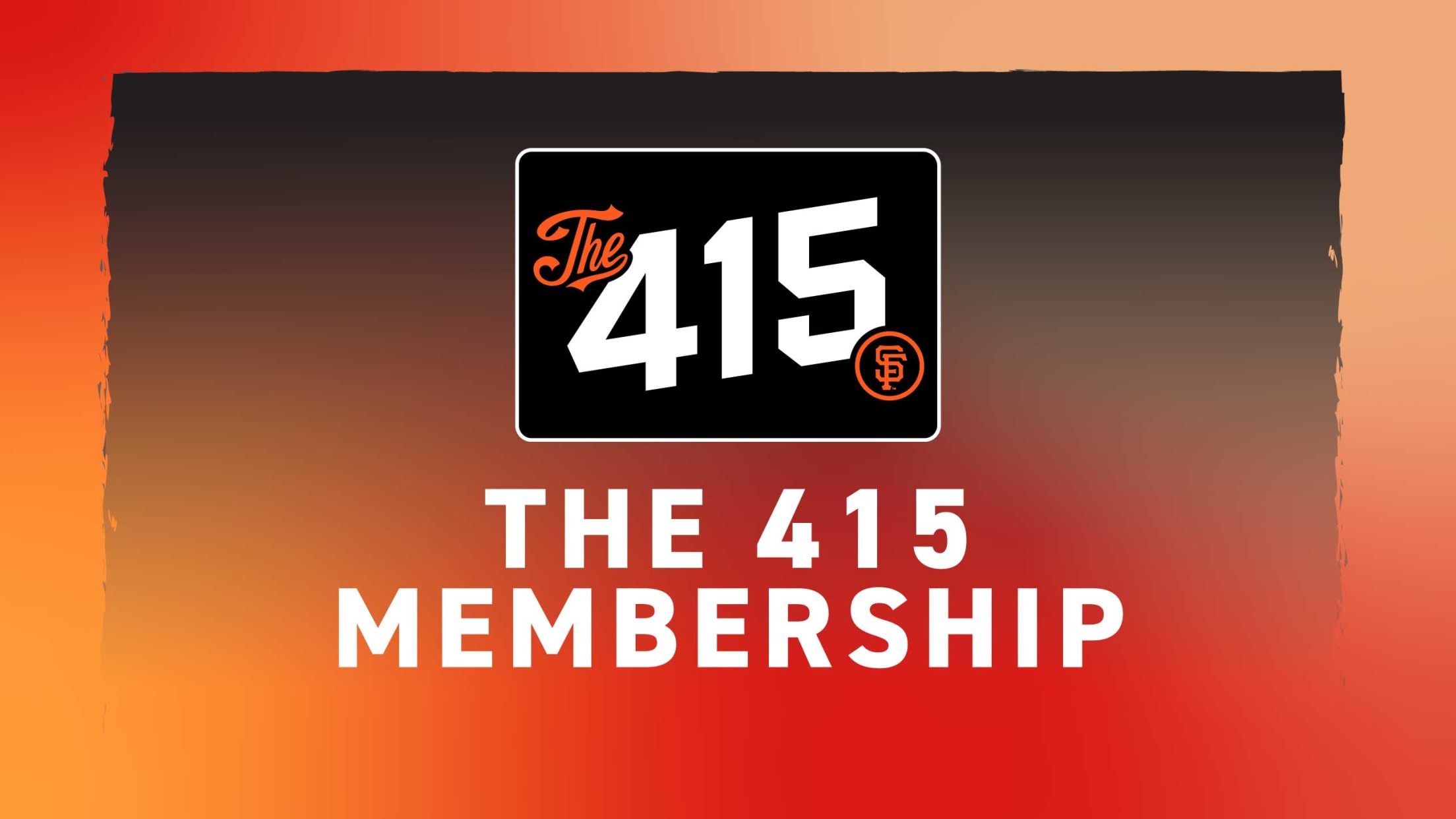 The 415 Membership | San Francisco Giants