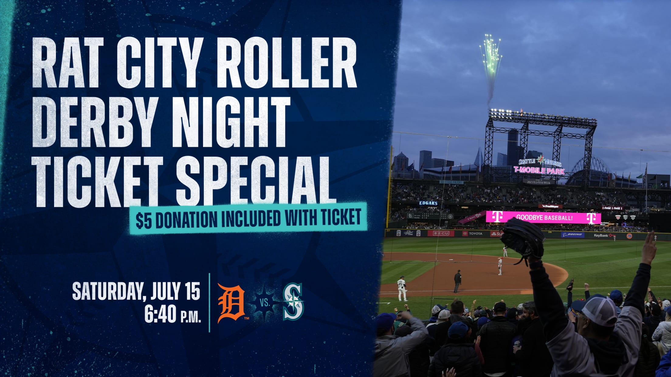 Rat City Roller Derby Night | Seattle Mariners