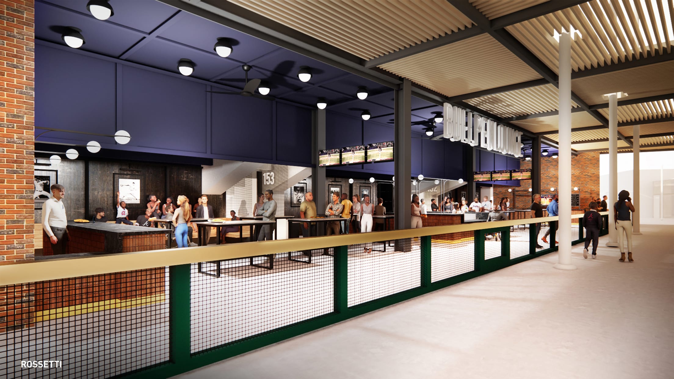 The Bullpen and Coors Light Chop House Seating Extension | A-List ...