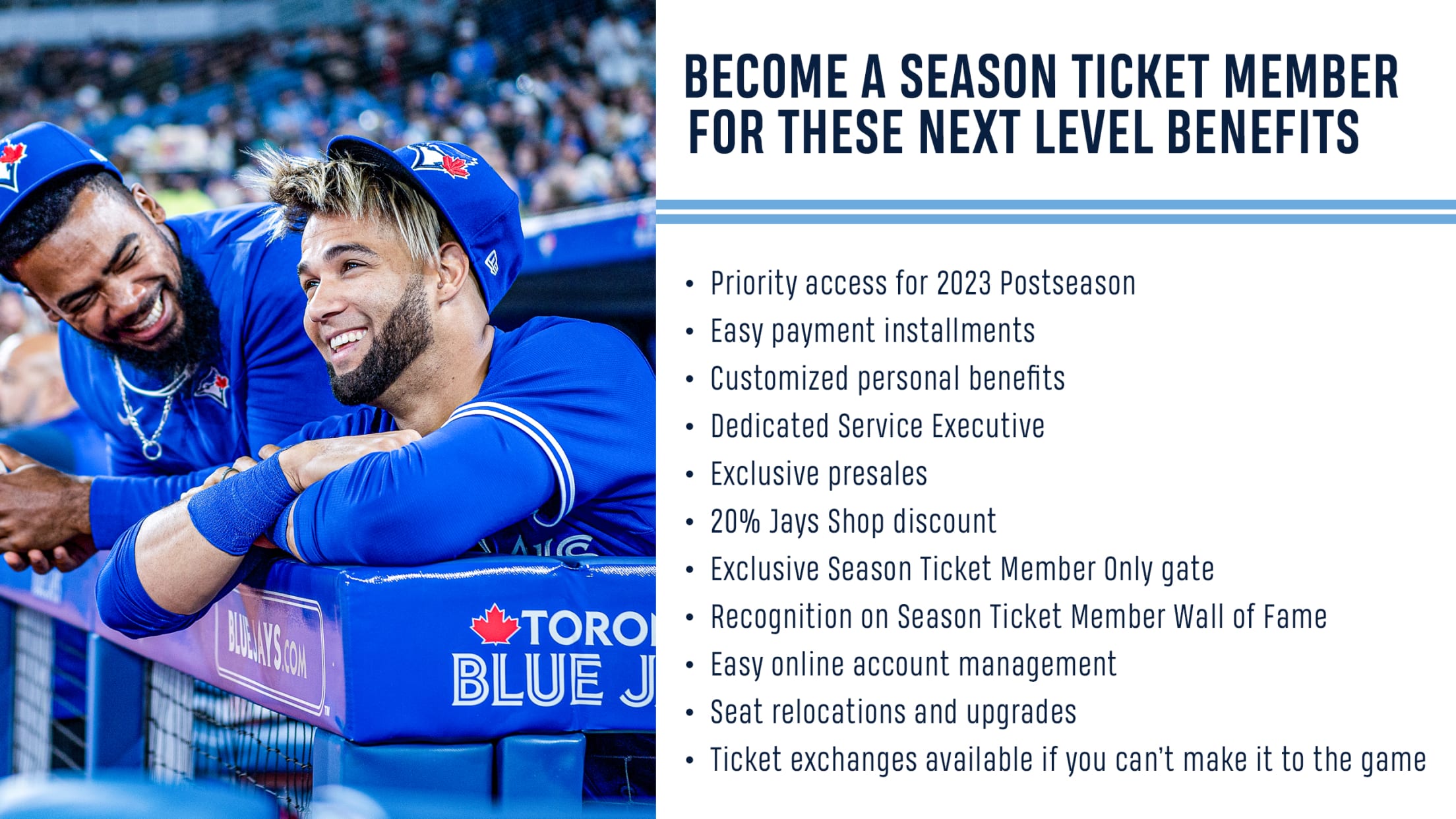 Buy Season Tickets | New Members | Tickets | Toronto Blue Jays