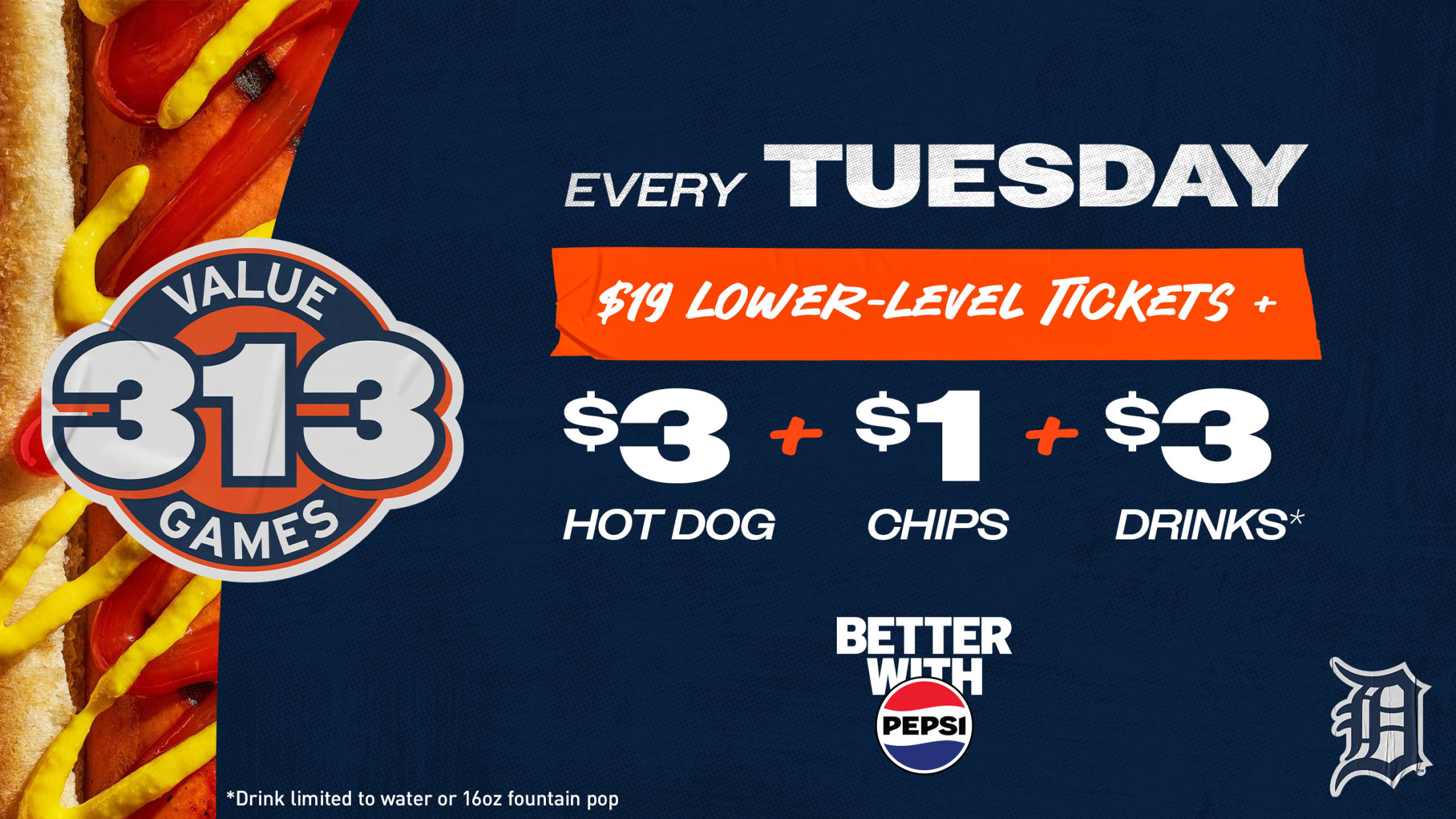 313 Value Games | Detroit Tigers