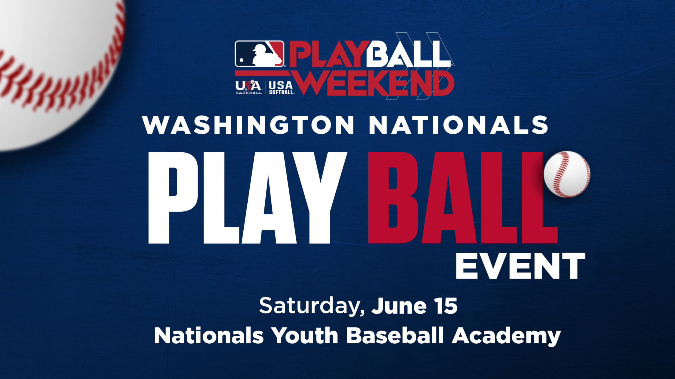 Washington Nationals Play Ball Weekend | Washington Nationals