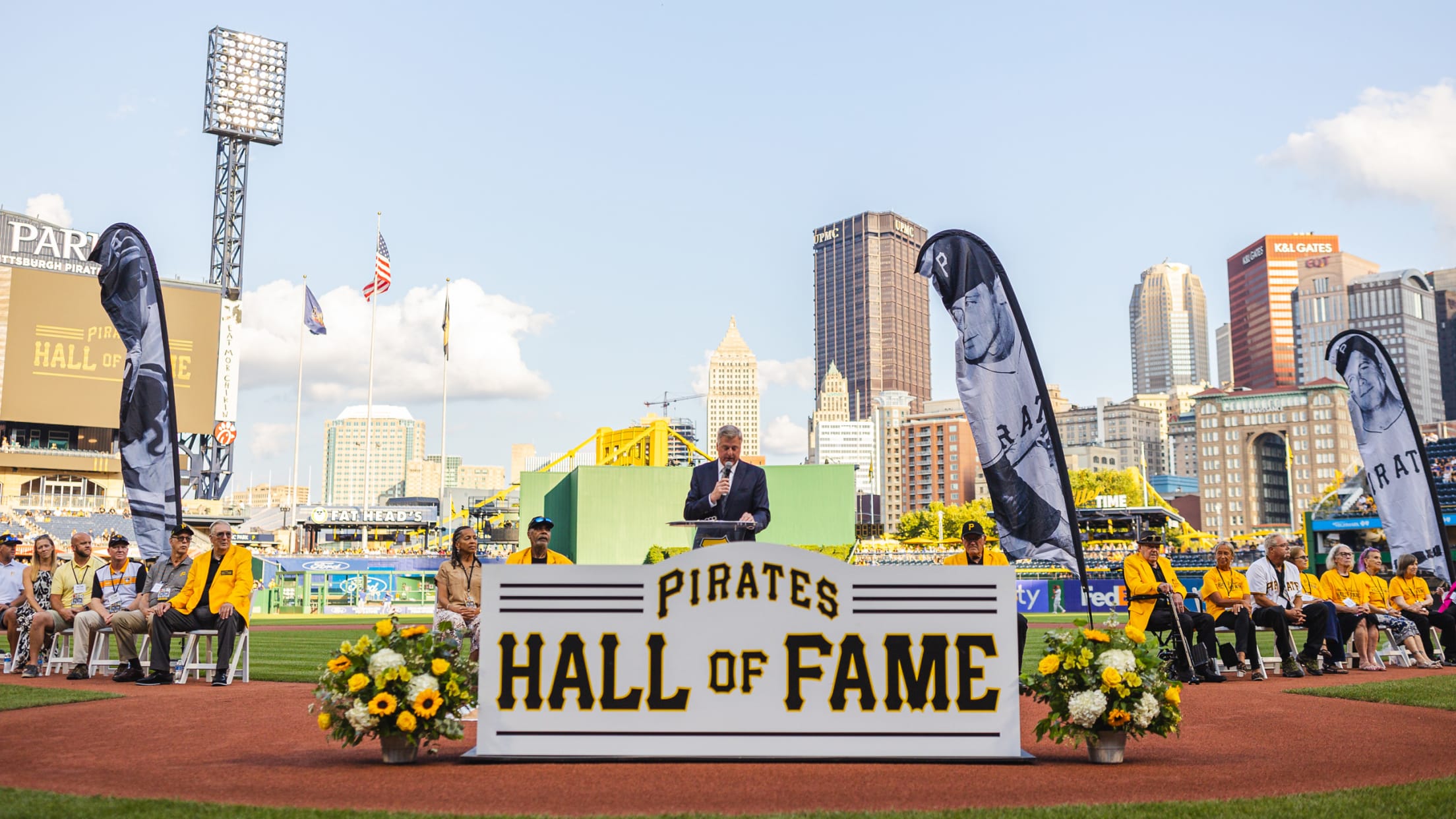 Hall of Fame Wall | Experience History at PNC Park | Pittsburgh Pirates