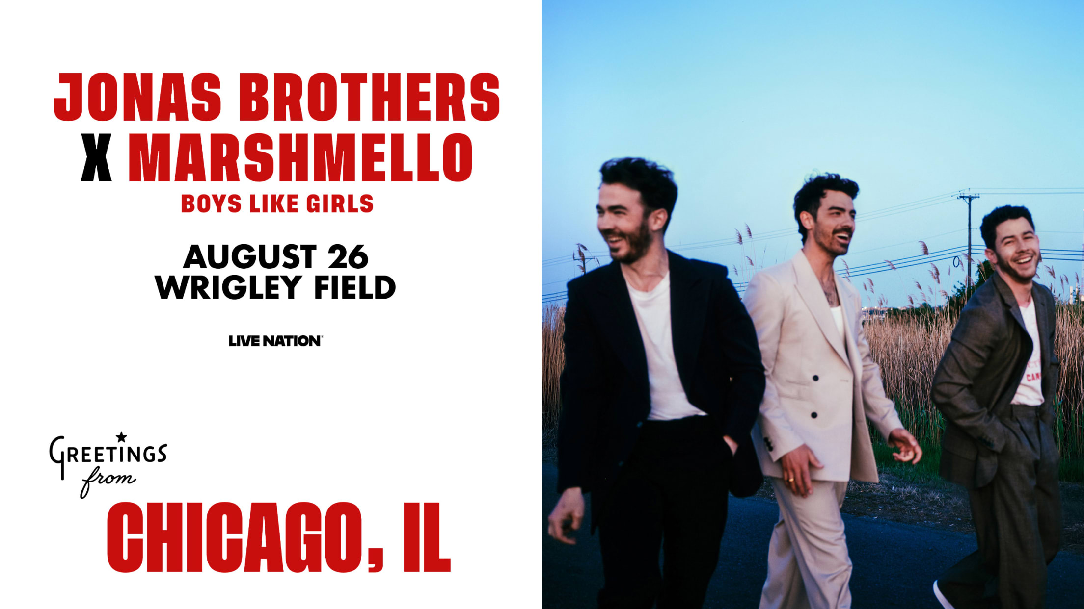 Jonas Brothers at Wrigley Field | Chicago Cubs