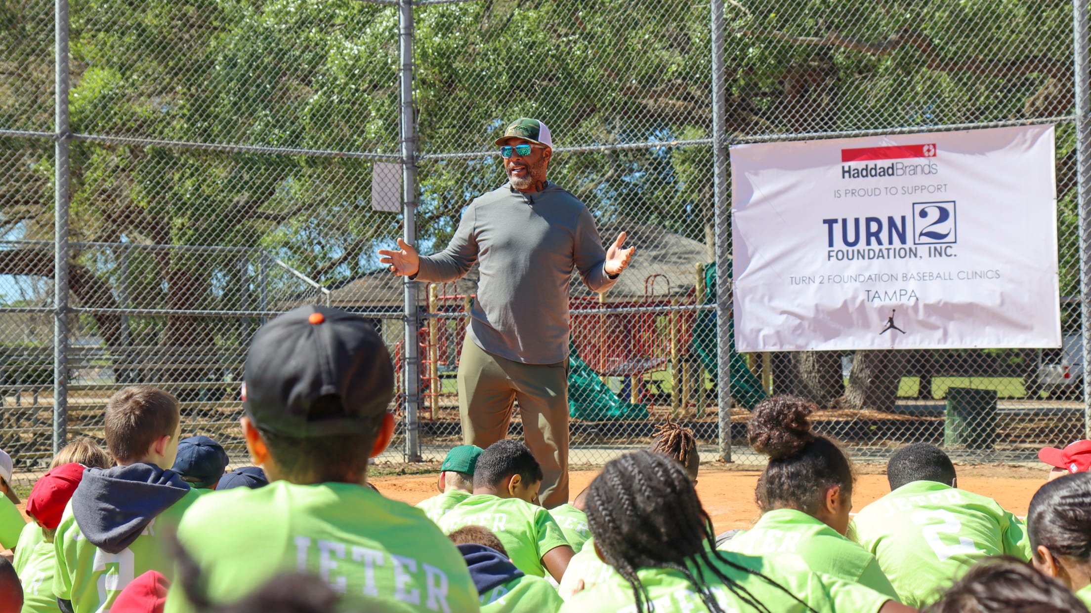 2023 Tampa Clinic photos | Derek Jeter's Turn 2 Foundation | MLB.com