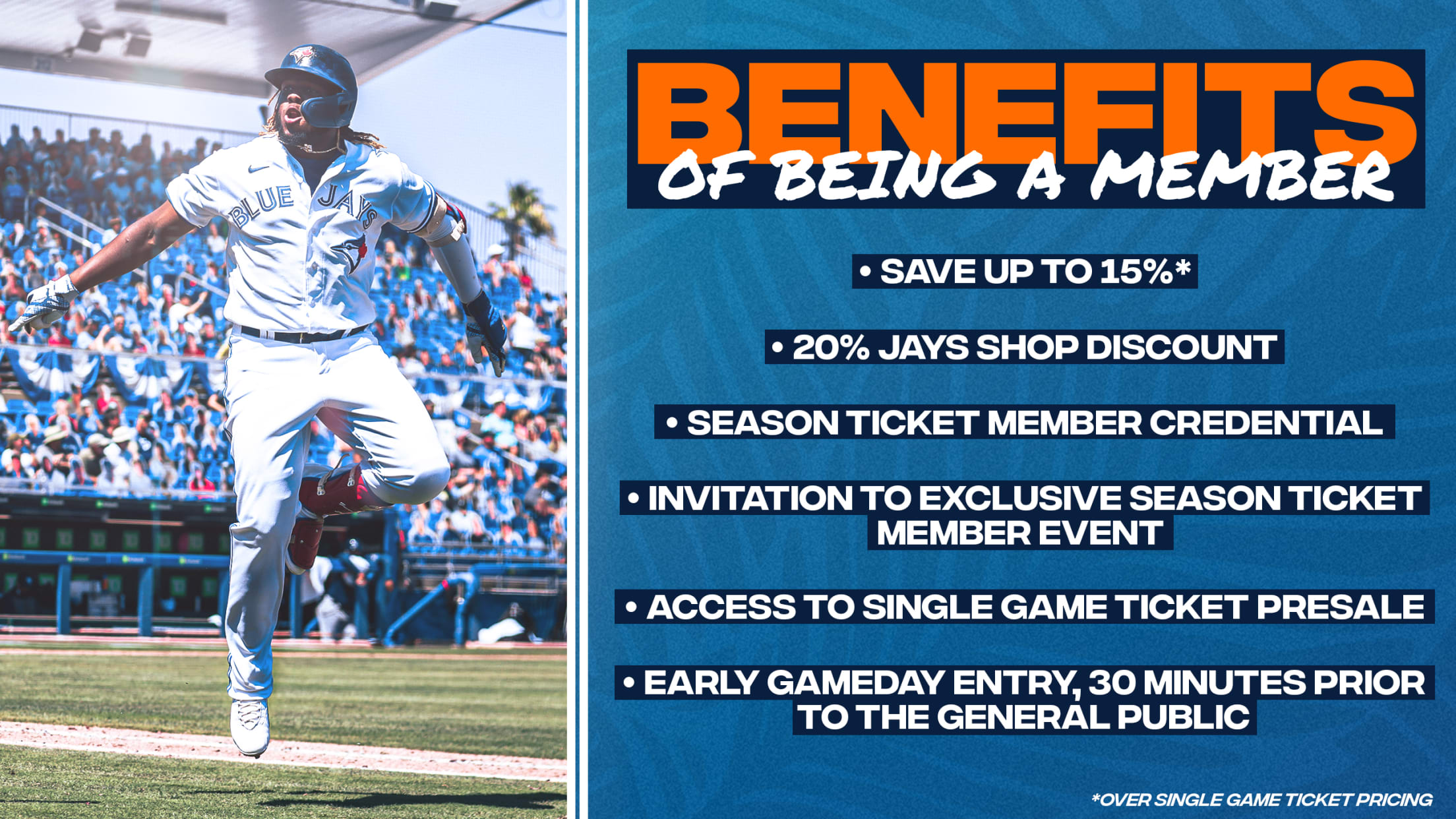 Toronto Blue Jays Spring Training Season Tickets | Toronto Blue Jays