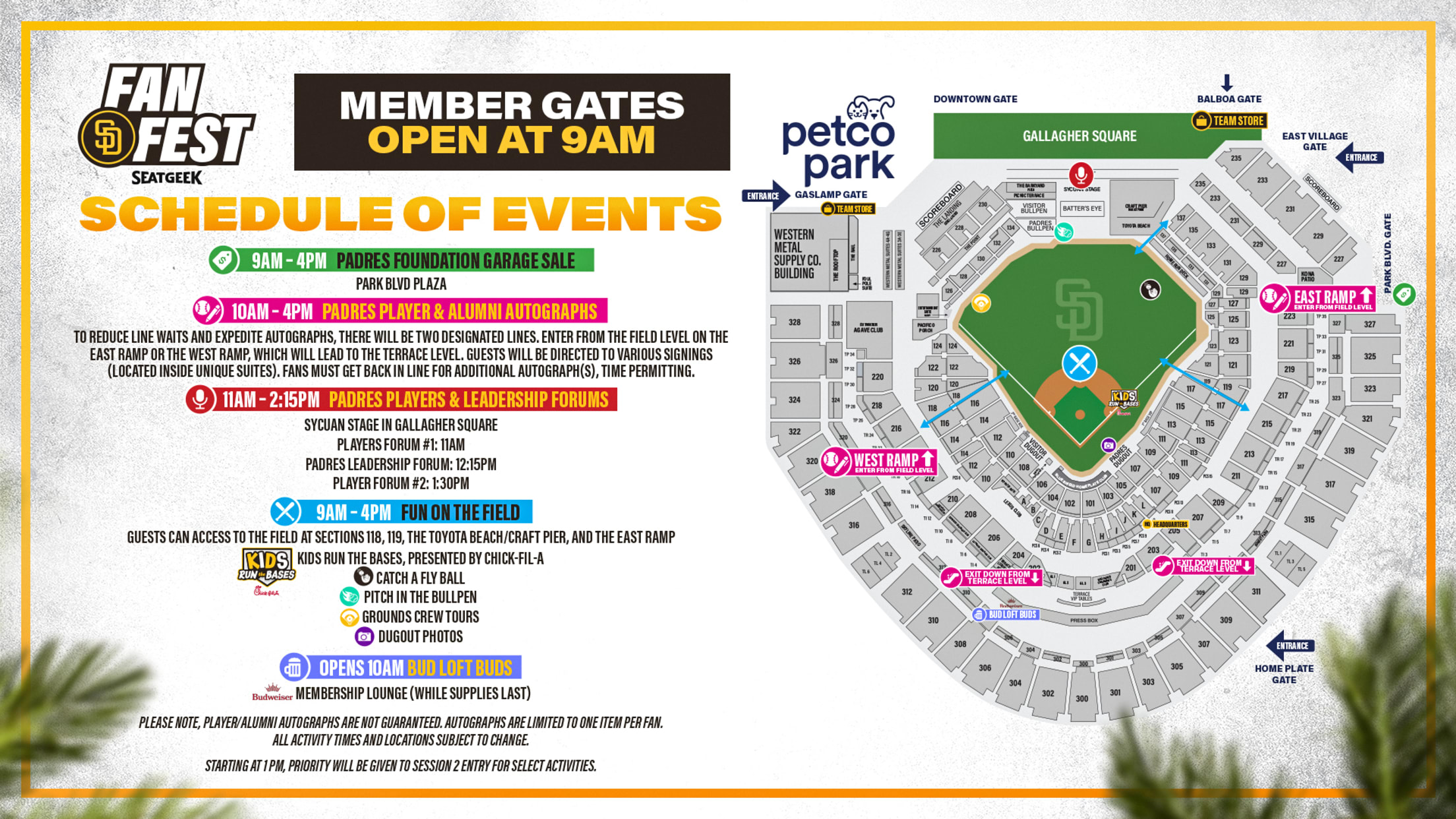 Padres FanFest | San Diego Padres