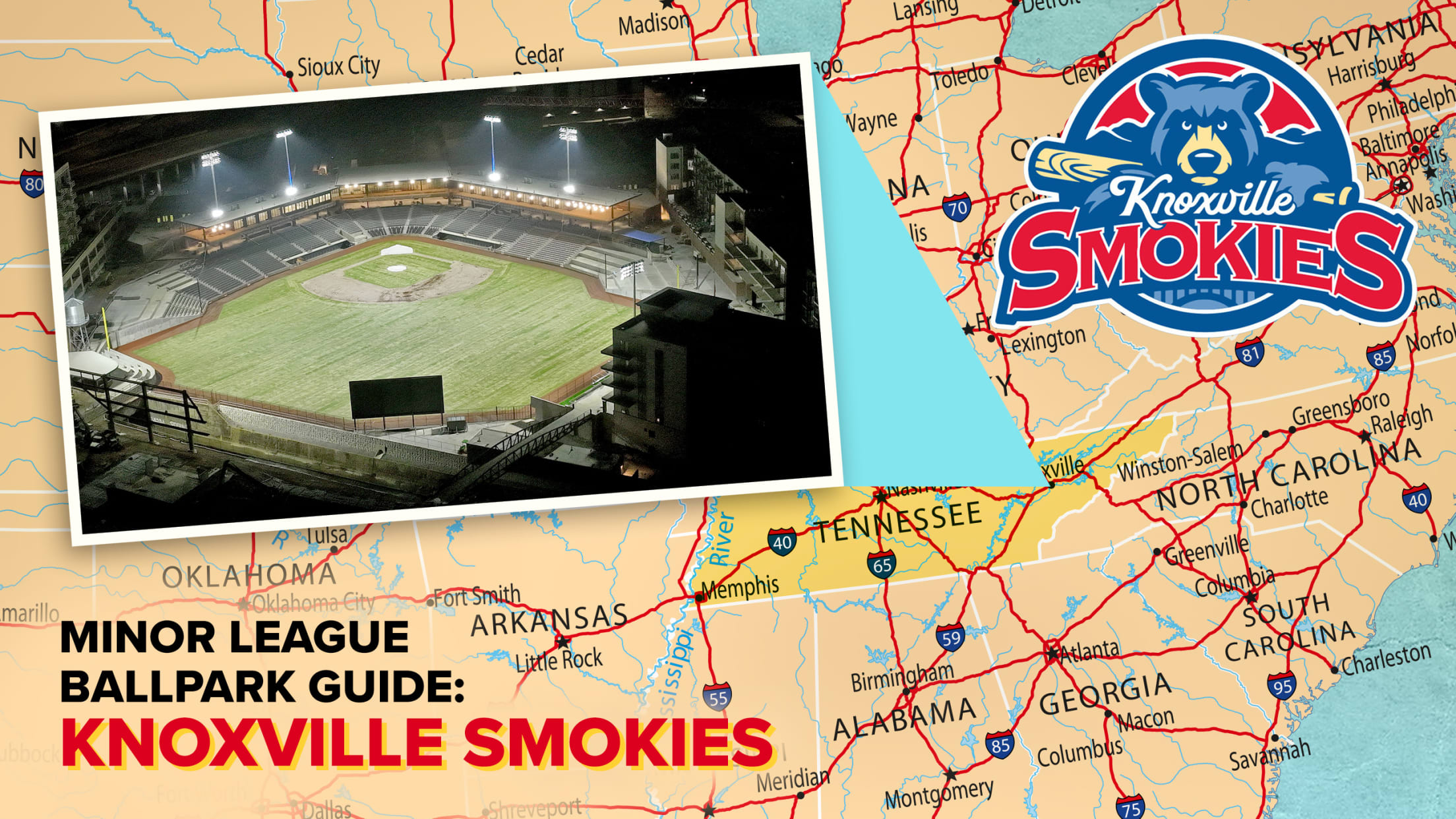 Visit Covenant Health Park Home of the Knoxville Smokies | MiLB.com