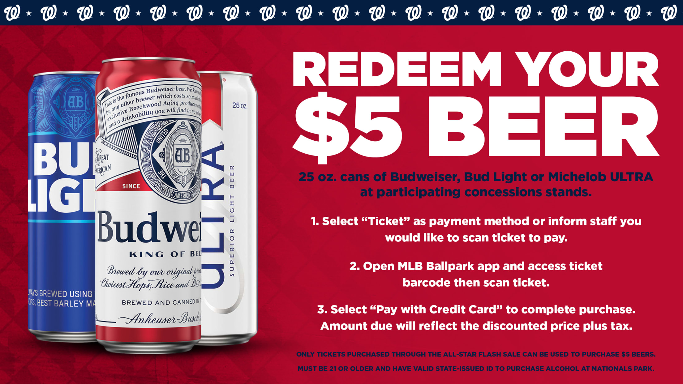 All-Star Flash Sale | Washington Nationals