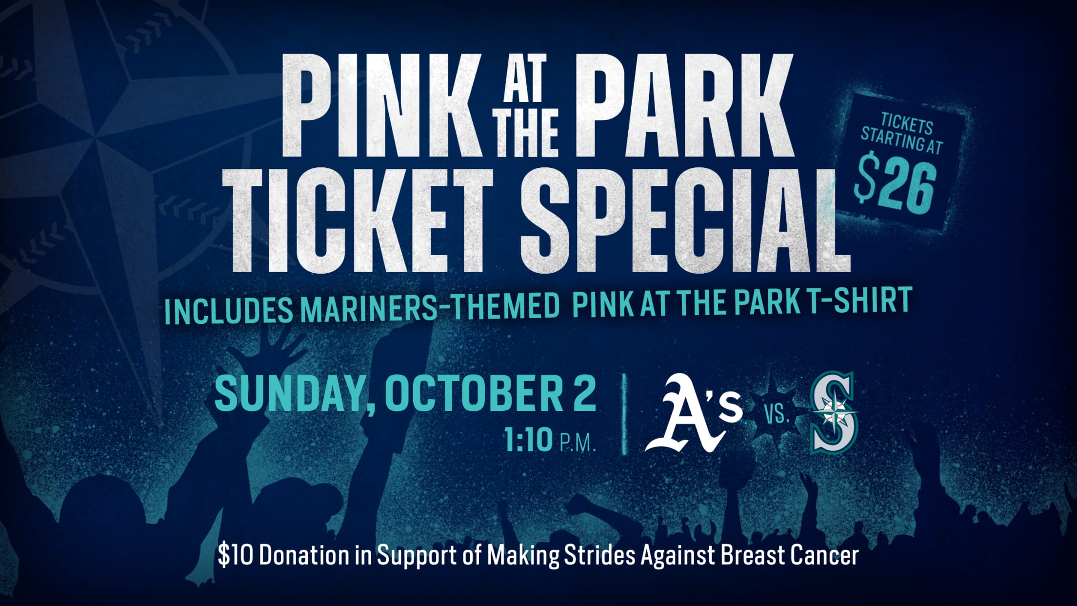 Pink at the Park | Seattle Mariners