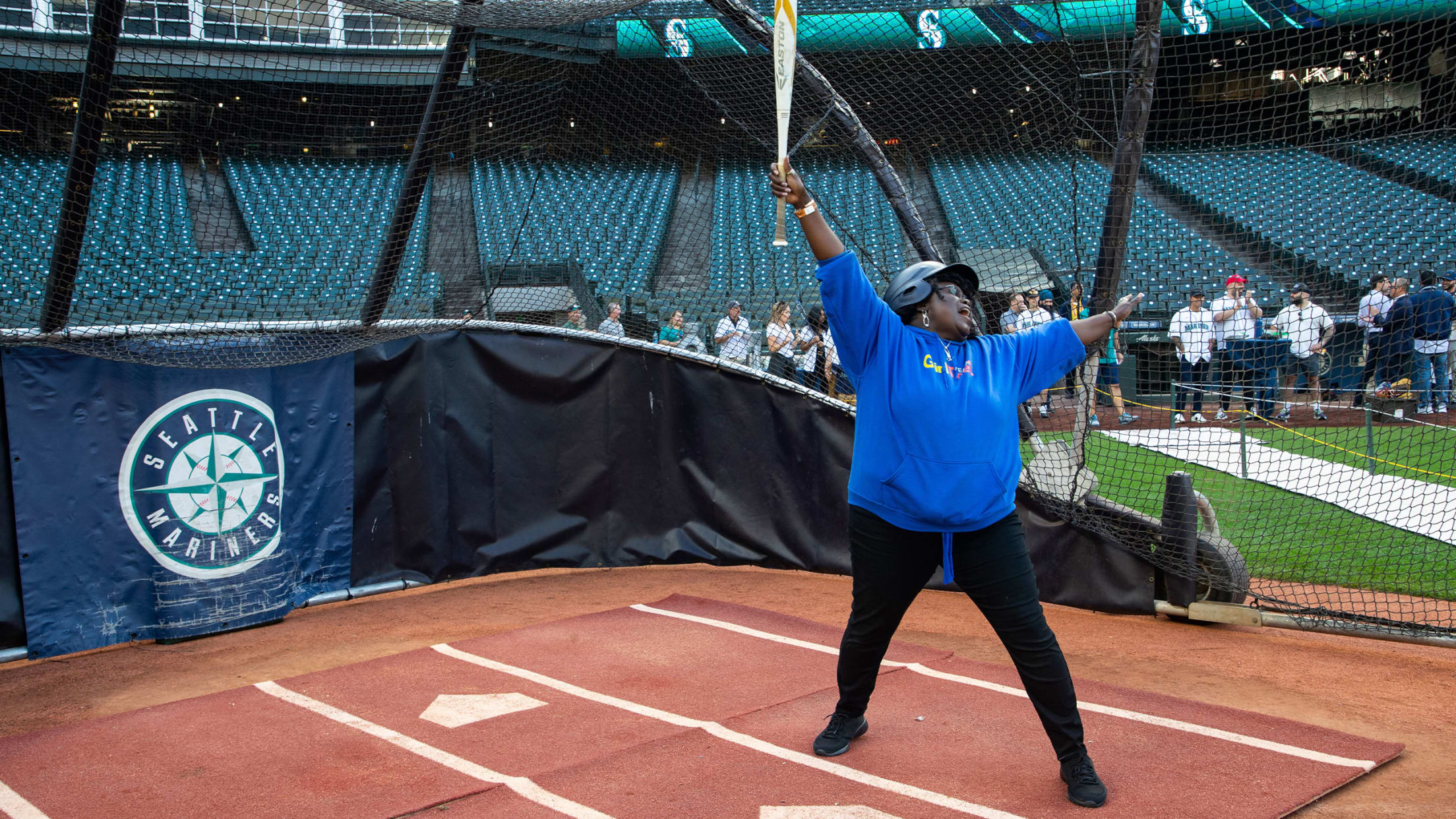 T-Mobile Park | Events | Enhancements | On-Field Batting Practice ...