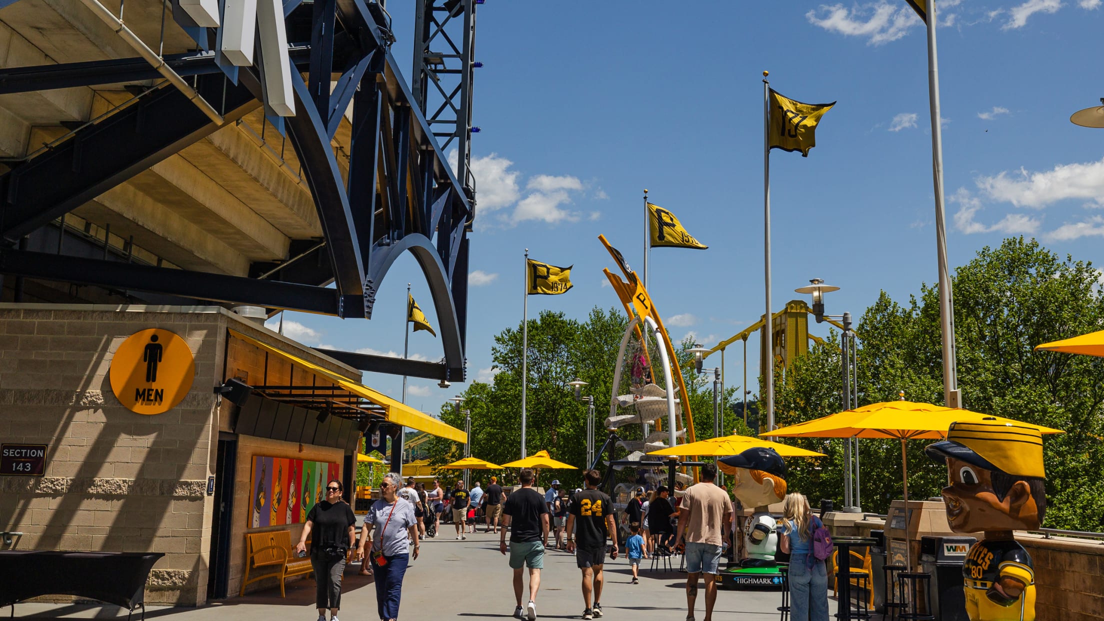 Riverwalk | Experience History at PNC Park | Pittsburgh Pirates