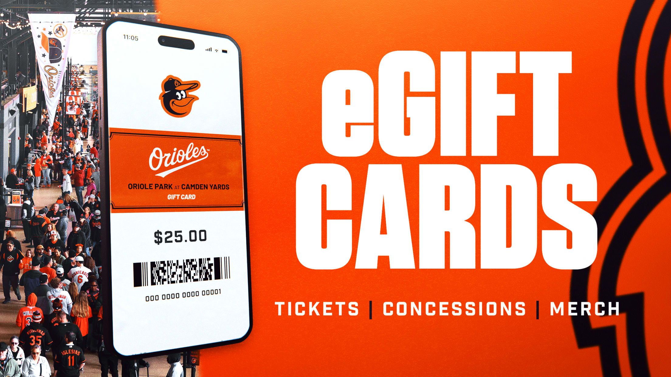Orioles eGift Cards | Baltimore Orioles