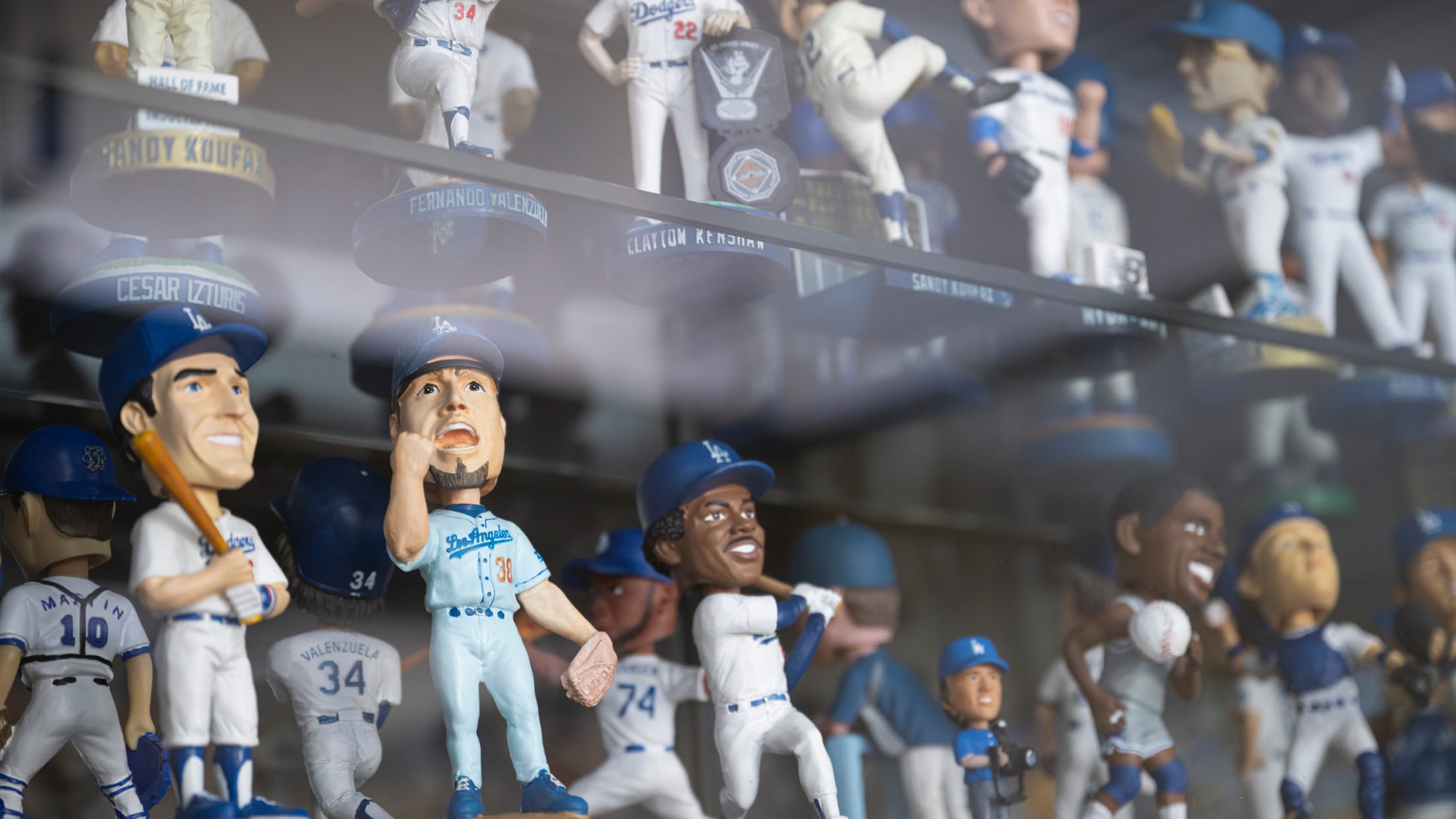 Vintage Displays at Dodger Stadium | Los Angeles Dodgers