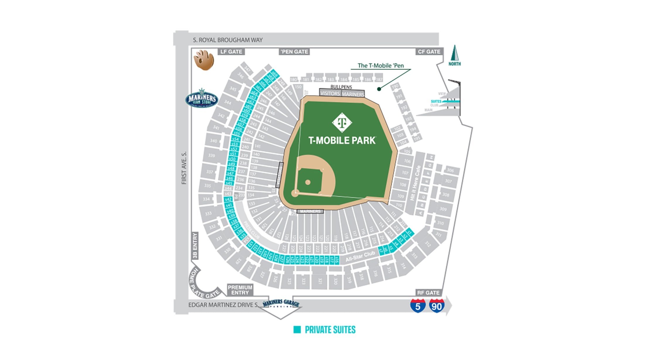 Buy Mariners Suites | Seattle Mariners