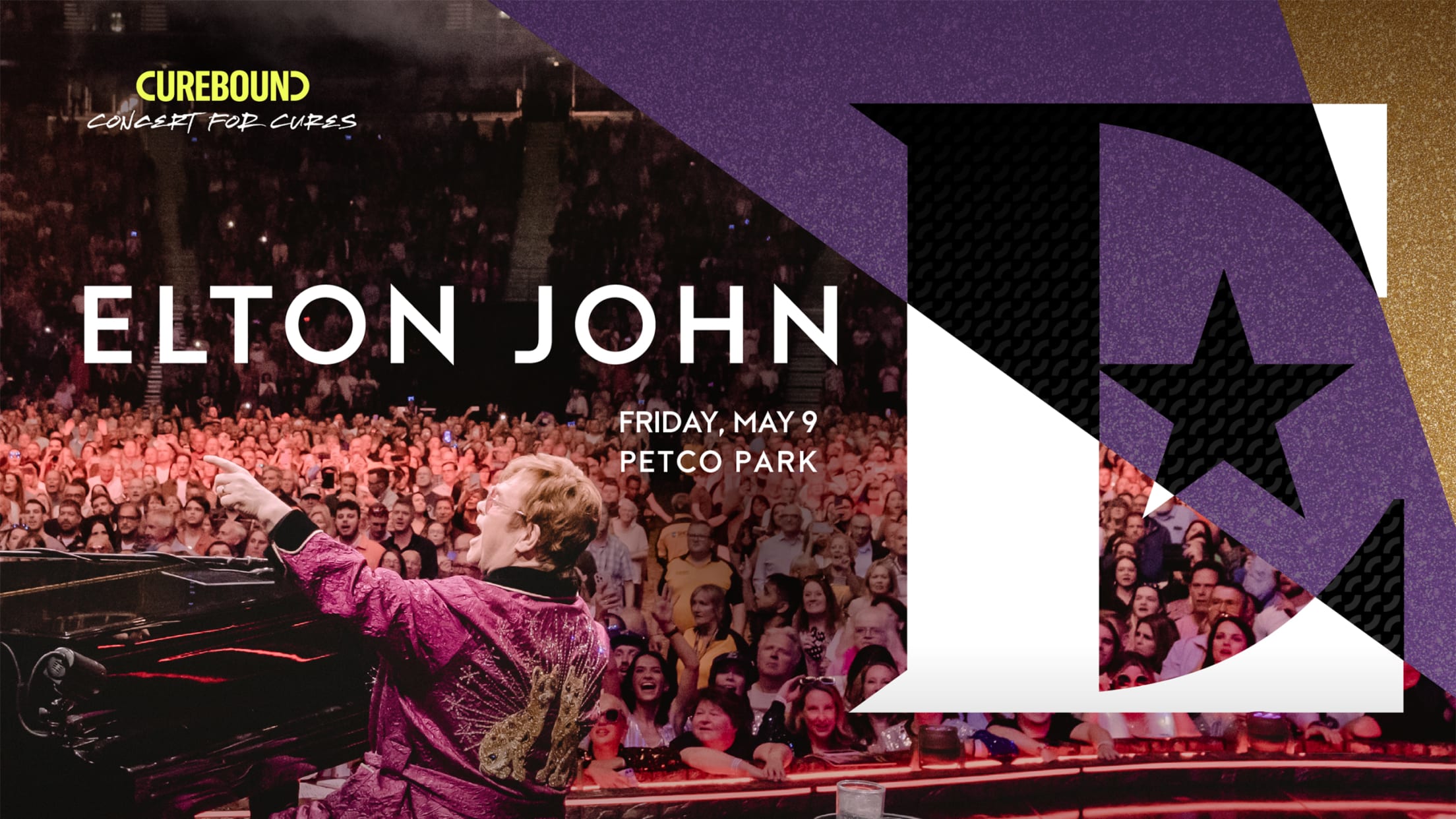Curebound Concert for Cures: Elton John | San Diego Padres