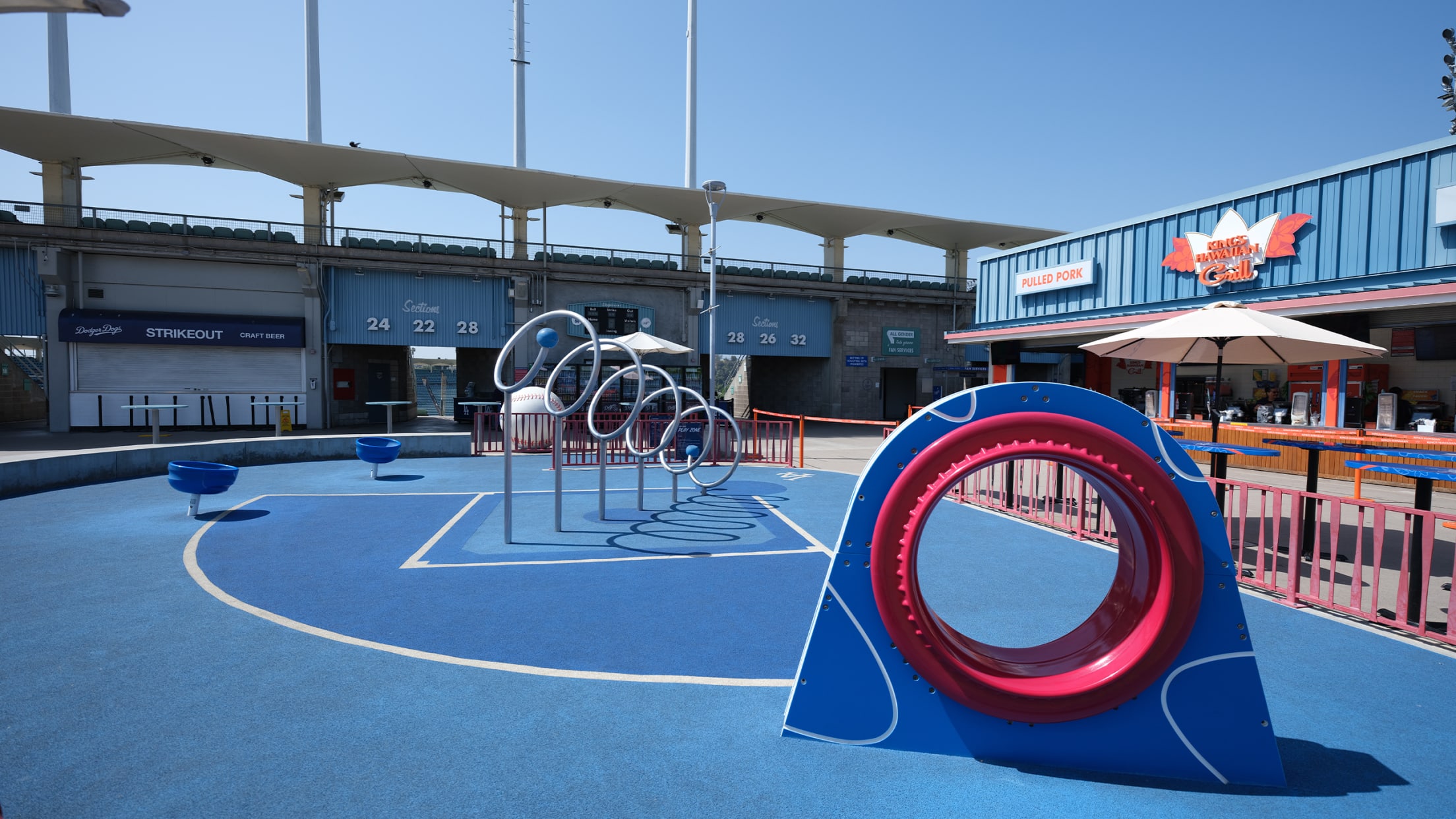 Playgrounds at Dodger Stadium | Los Angeles Dodgers