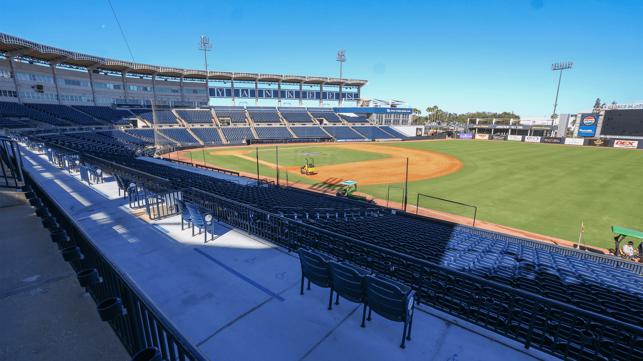 GMS Field Stadium Map | Tampa Bay Rays