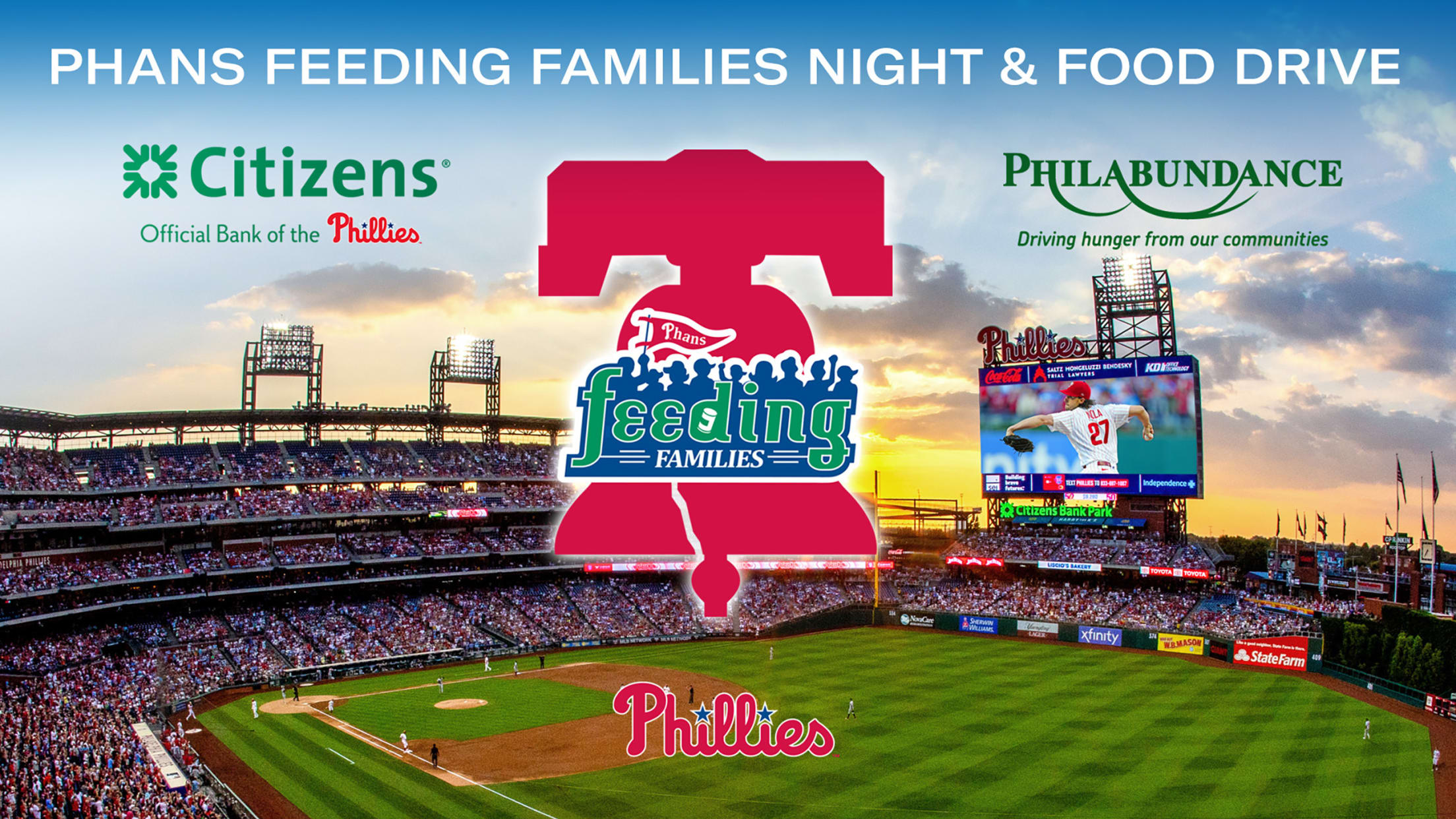 Phans Feeding Families Day and Food Drive | Philadelphia Phillies