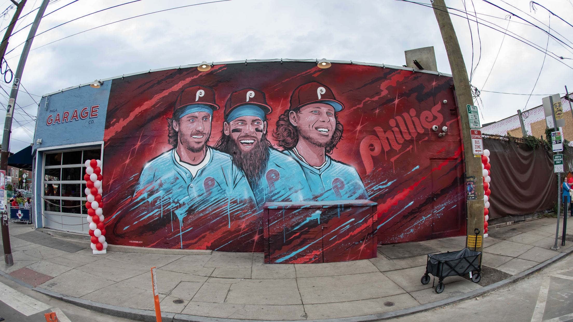Phillies host Postseason Block Party outside Garage Fishtown ...