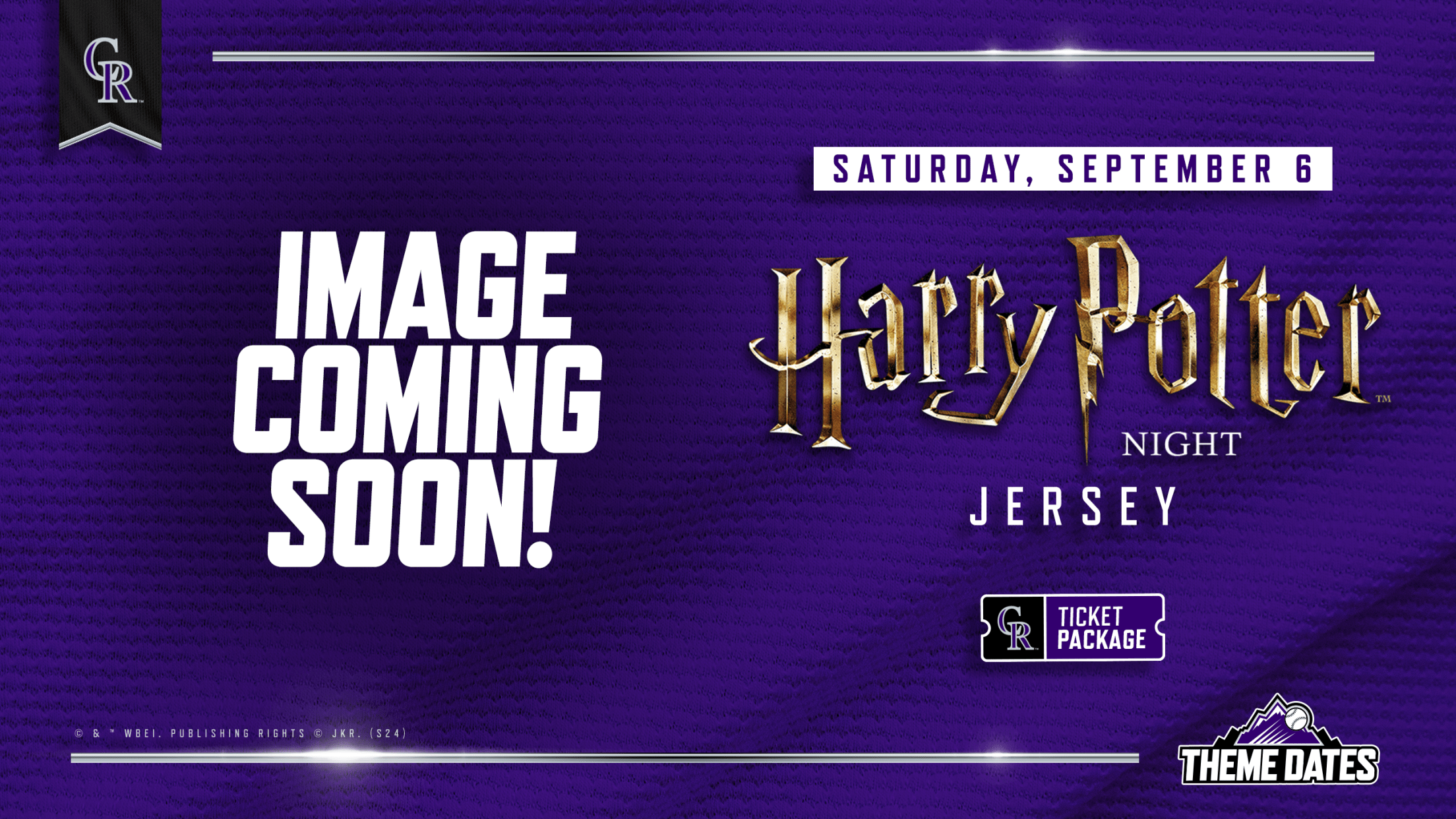 Harry Potter Ticket Package | Colorado Rockies