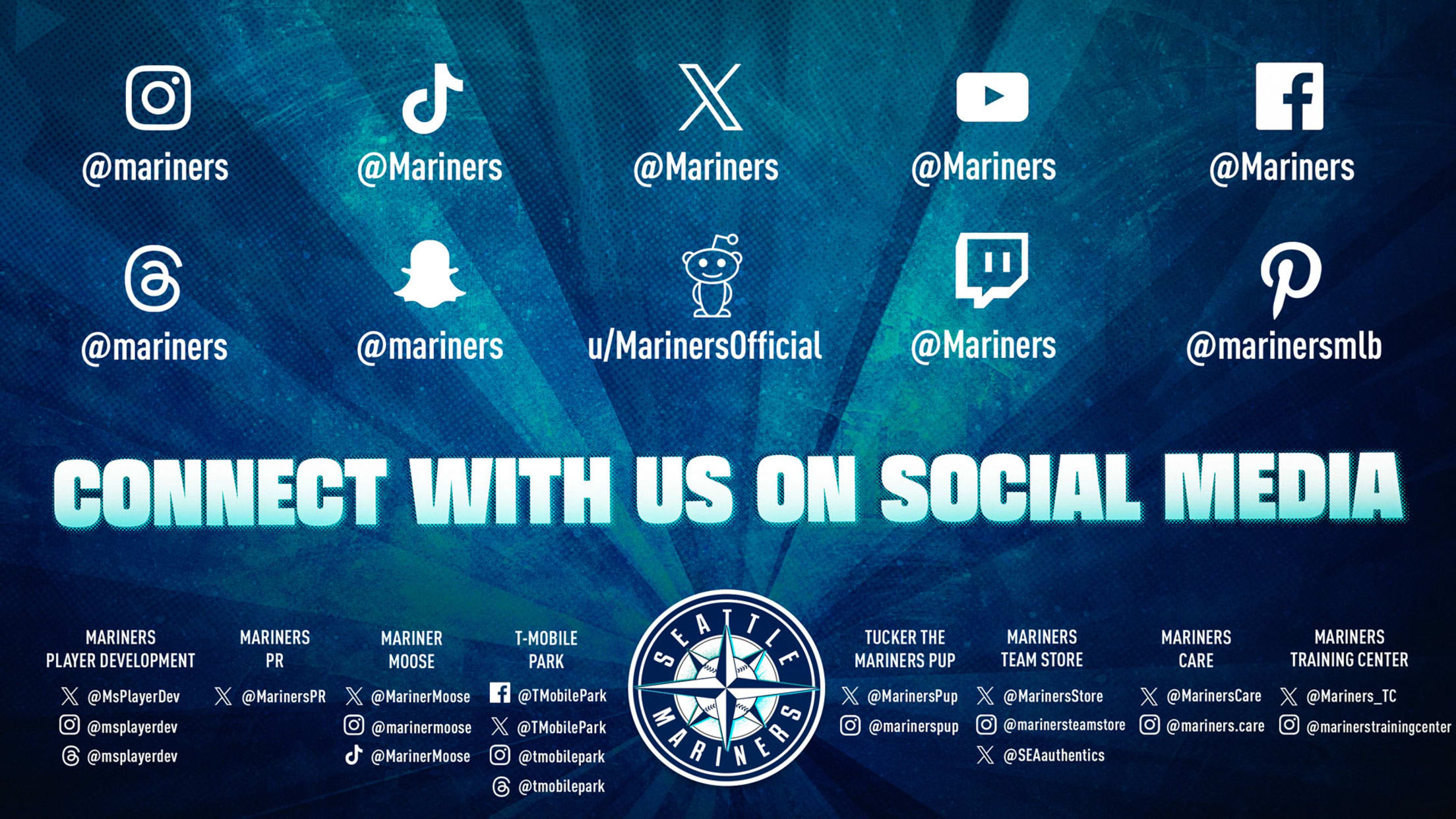 Connect with the Seattle Mariners | Seattle Mariners