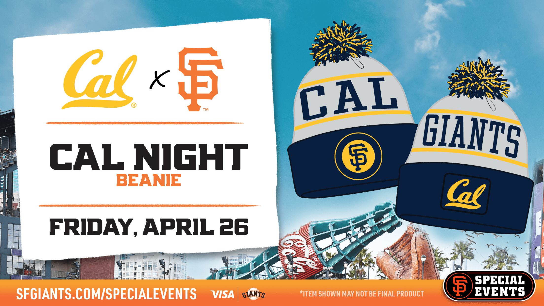 UC Berkeley Night | Special Event | San Francisco Giants