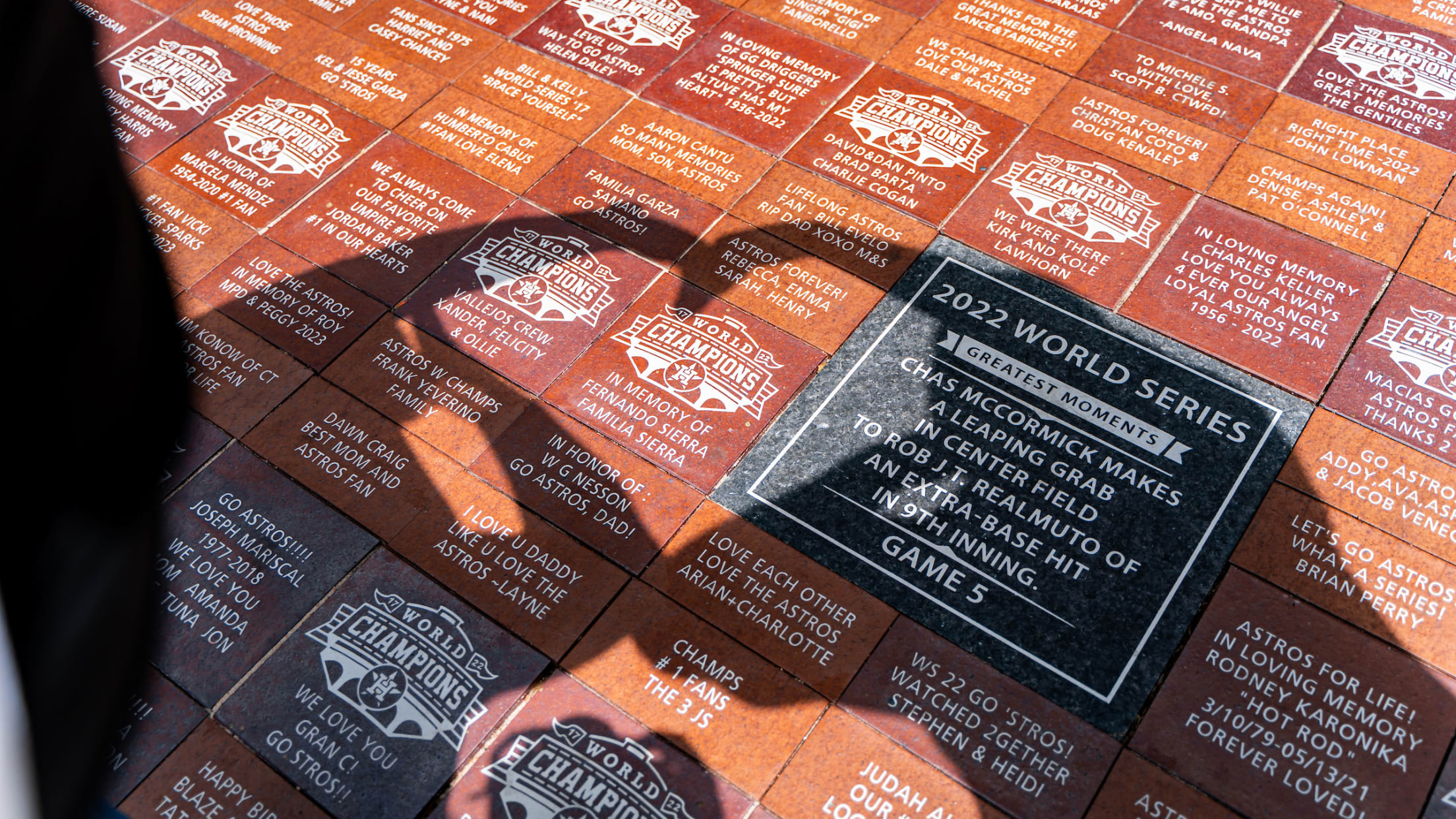 Commemorative Bricks | Houston Astros