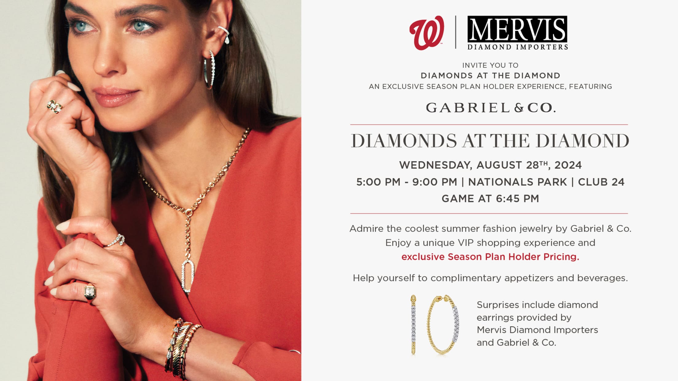 Mervis Diamond Importers VIP Event | Washington Nationals