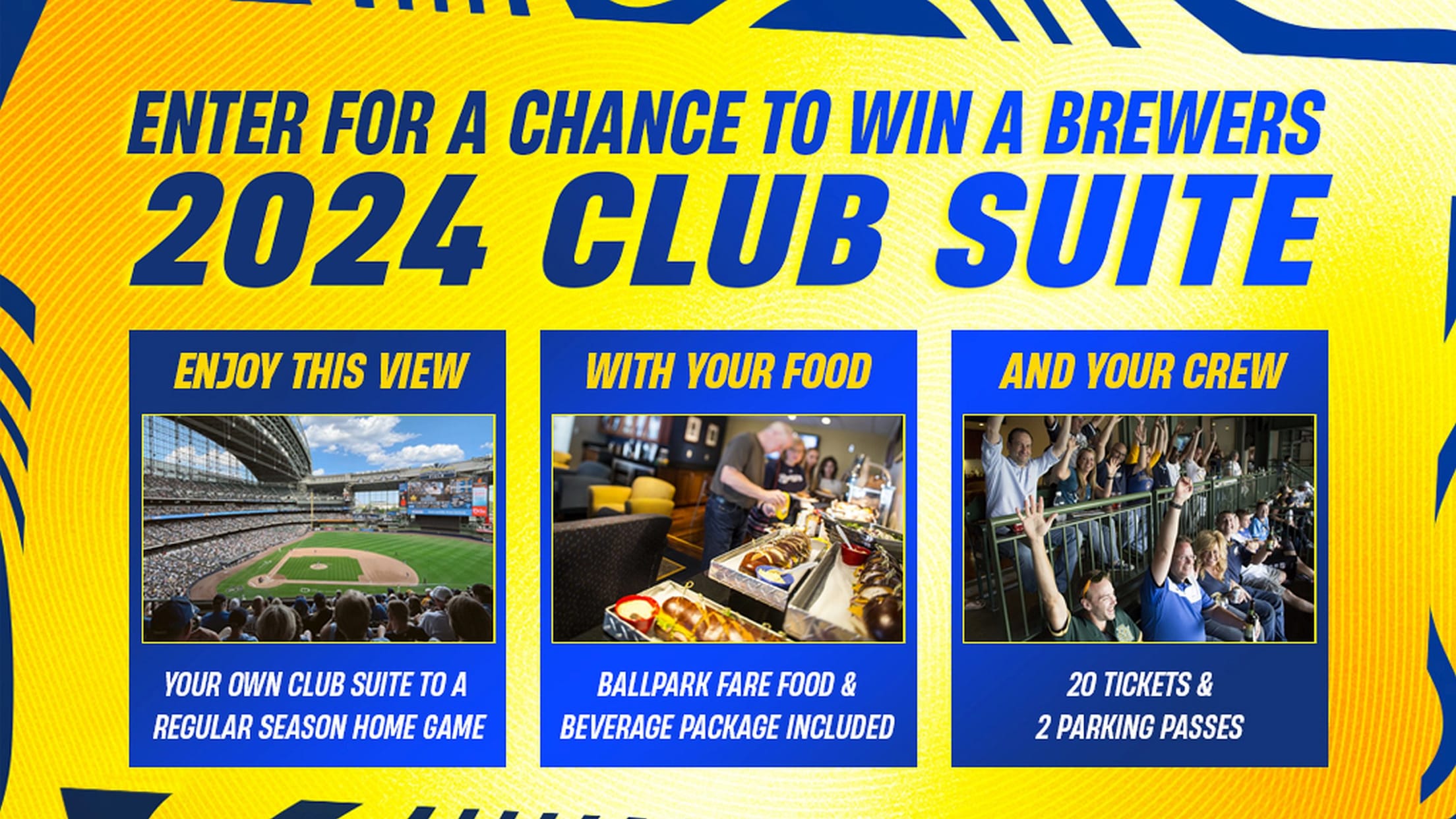 Brew Crew + Your Crew Suite Sweepstakes | Milwaukee Brewers