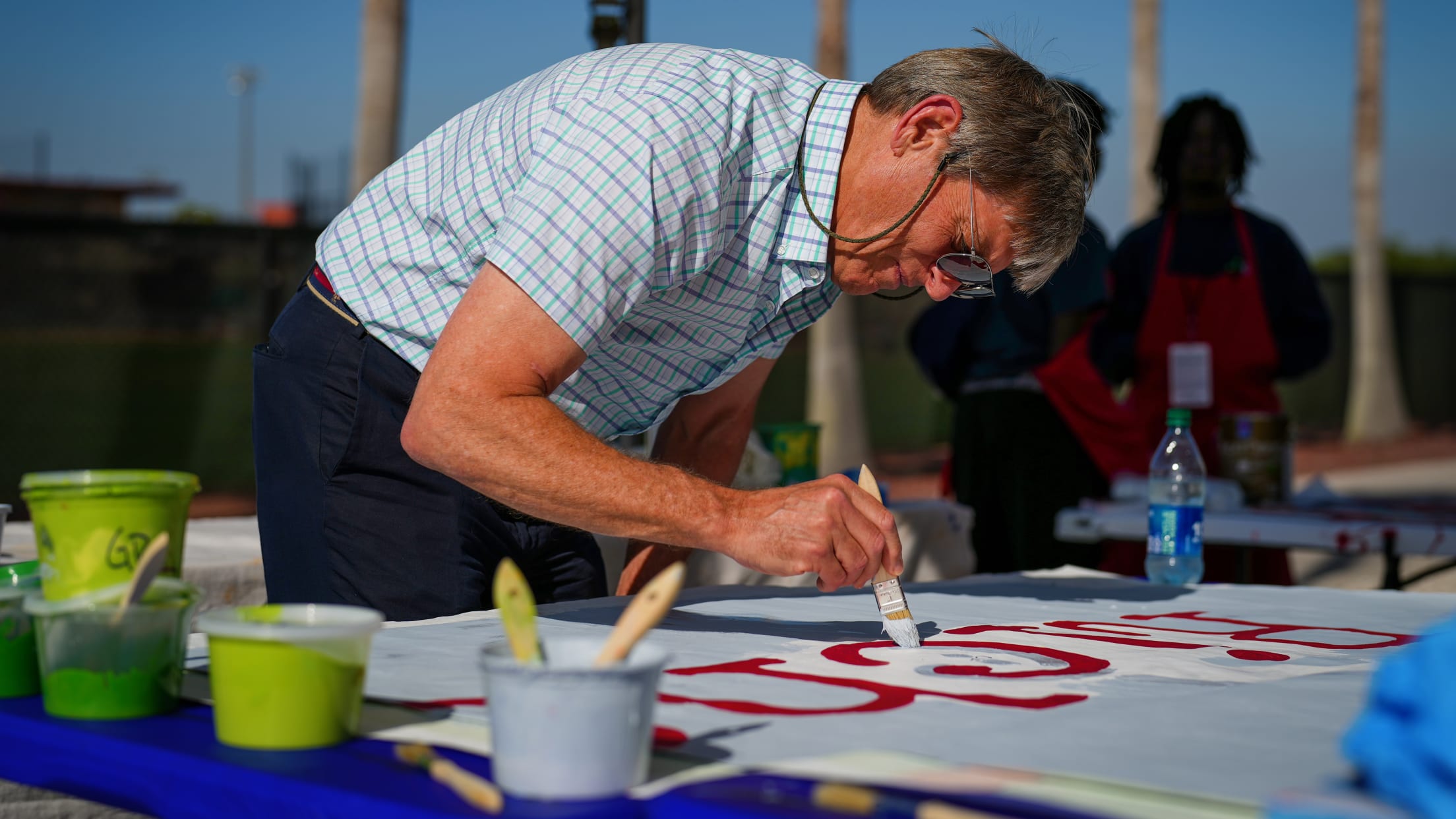 Phillies & Mural Arts Philadelphia Host Mural Paint Dayin Honor of ...