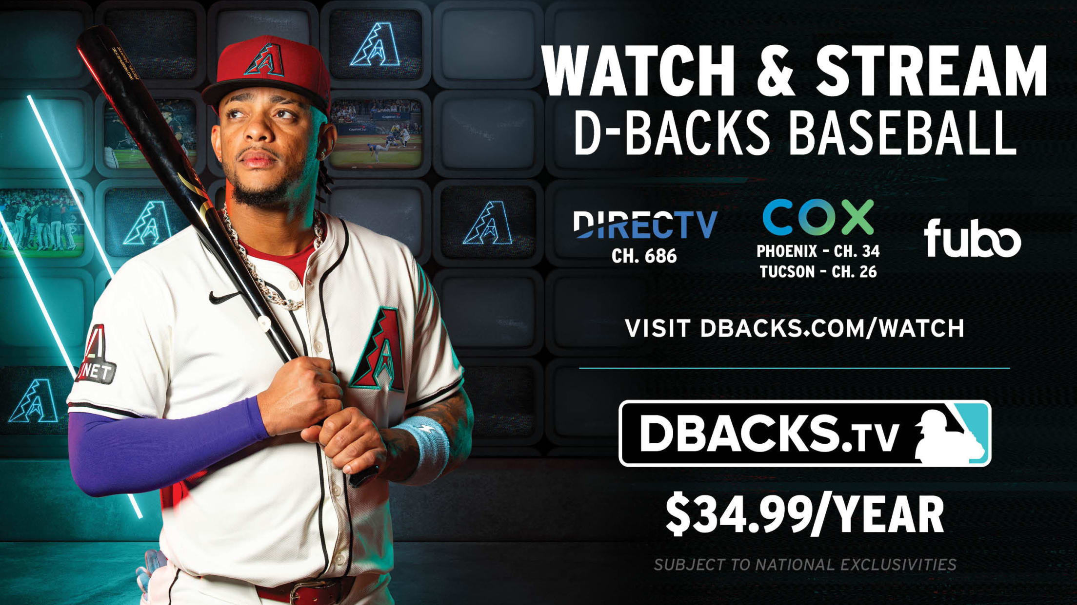 D-backs Games: How to Watch | Arizona Diamondbacks