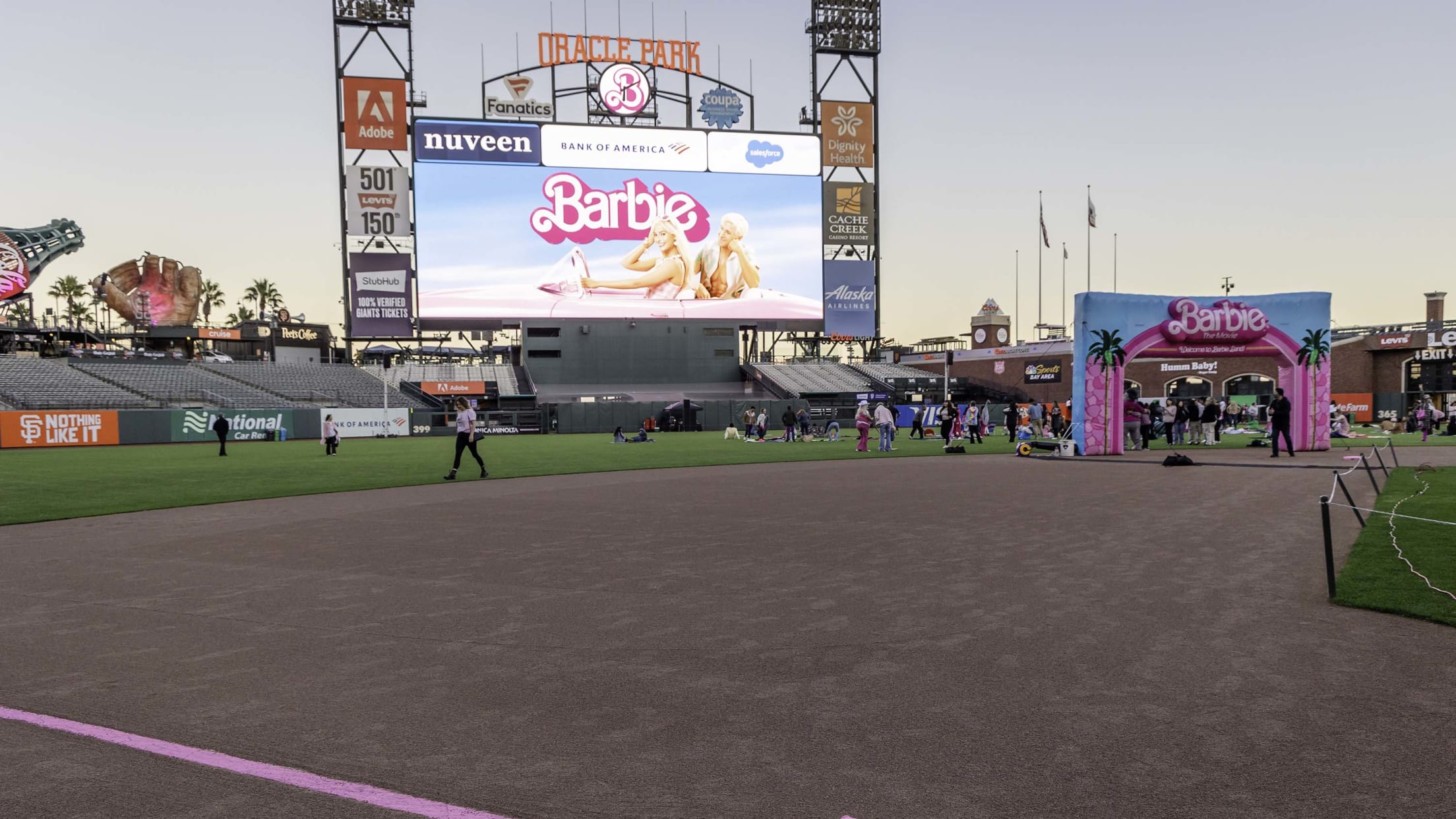 BARBIE MOVIE NIGHT AT ORACLE PARK | San Francisco Giants