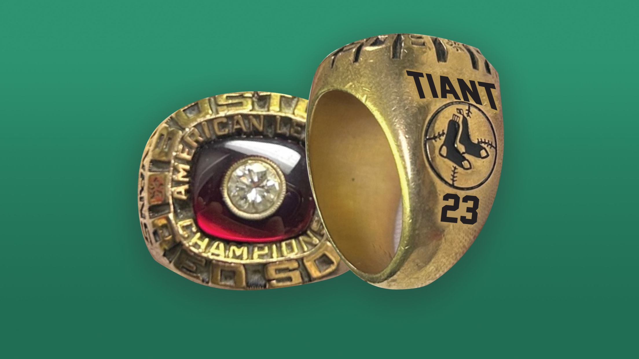 1975 AL Championship Ring | Boston Red Sox