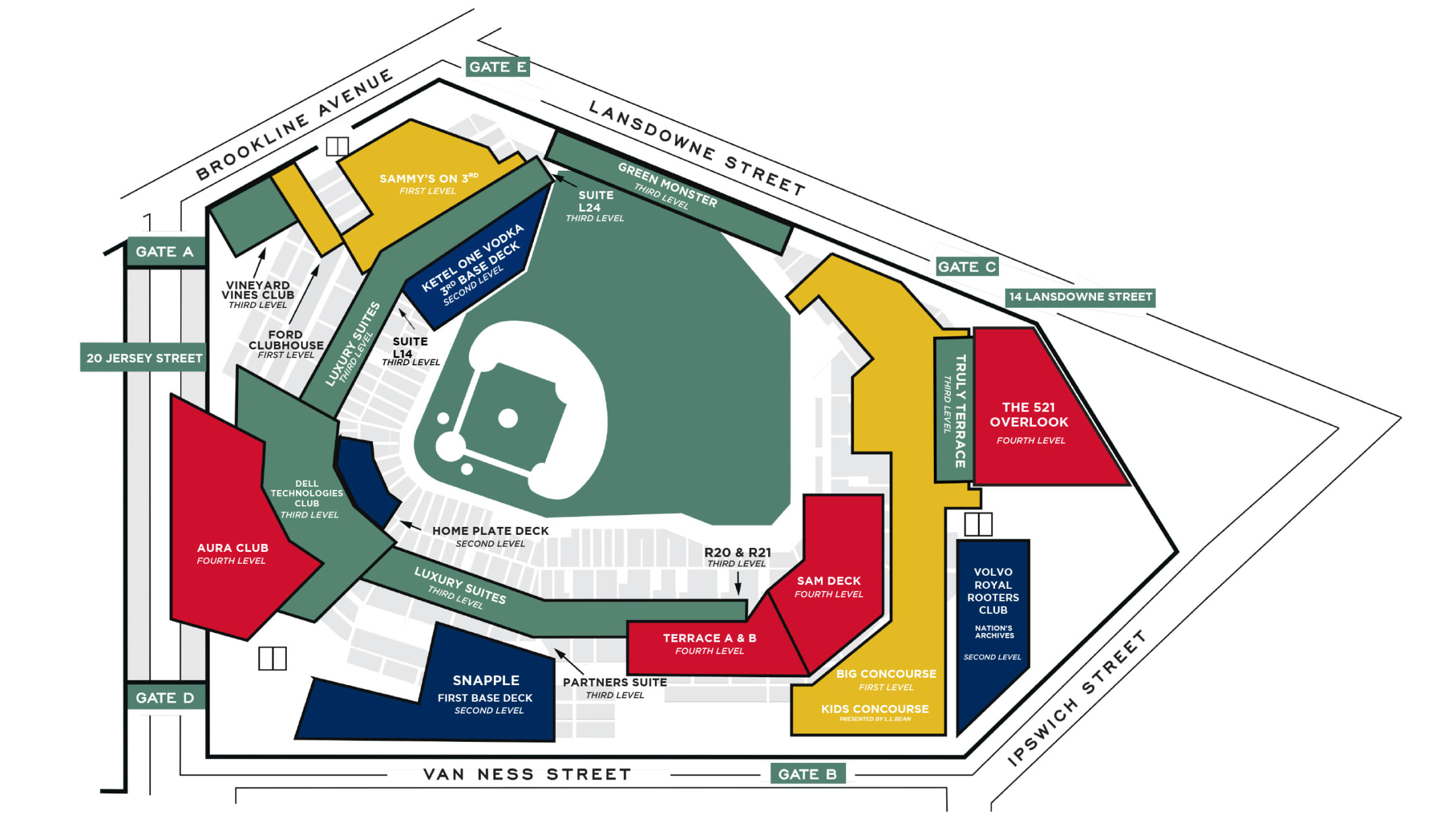 Fenway Park Seating Chart Authentic Fenway Park Single Seat